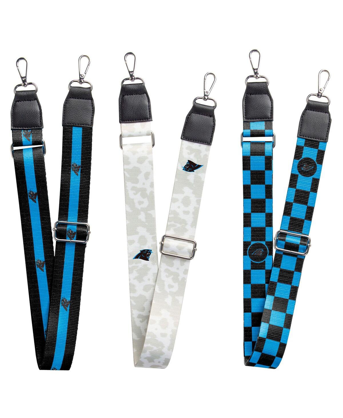 Click here for Logo Brands 3-Pack Carolina Panthers Bag Strap Set prices