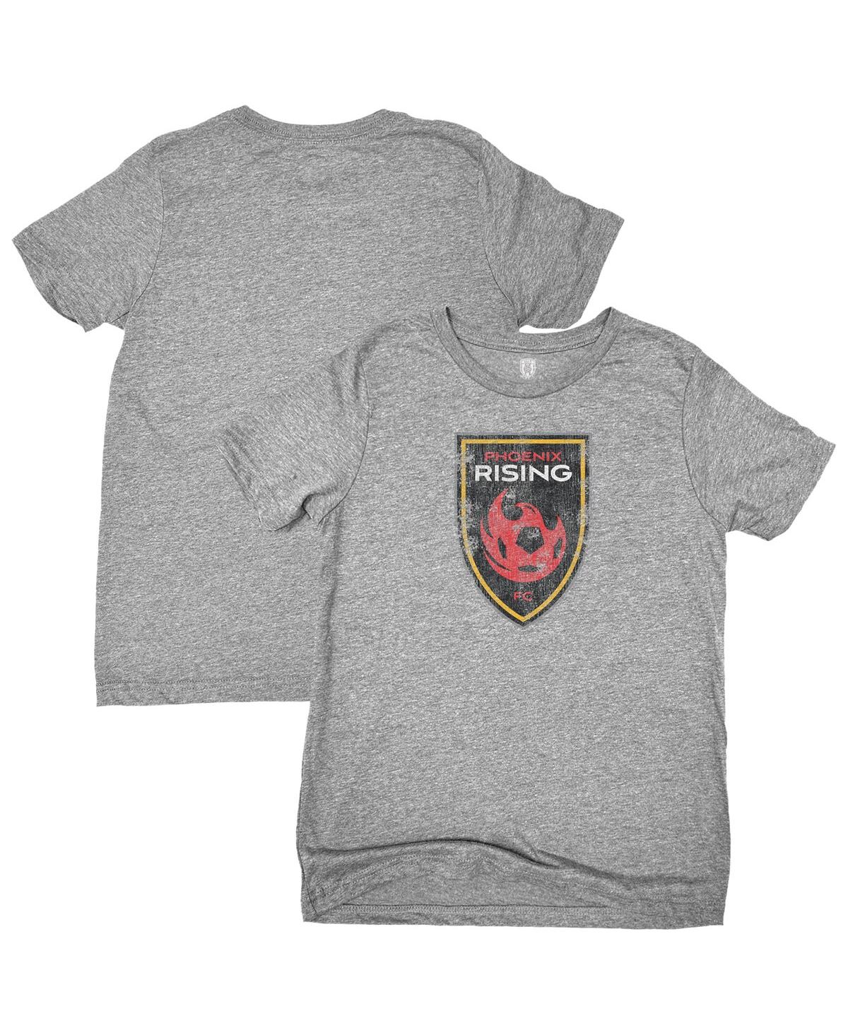 Click here for 1863FC Big Boys and Girls Heather Gray Phoenix Ris... prices