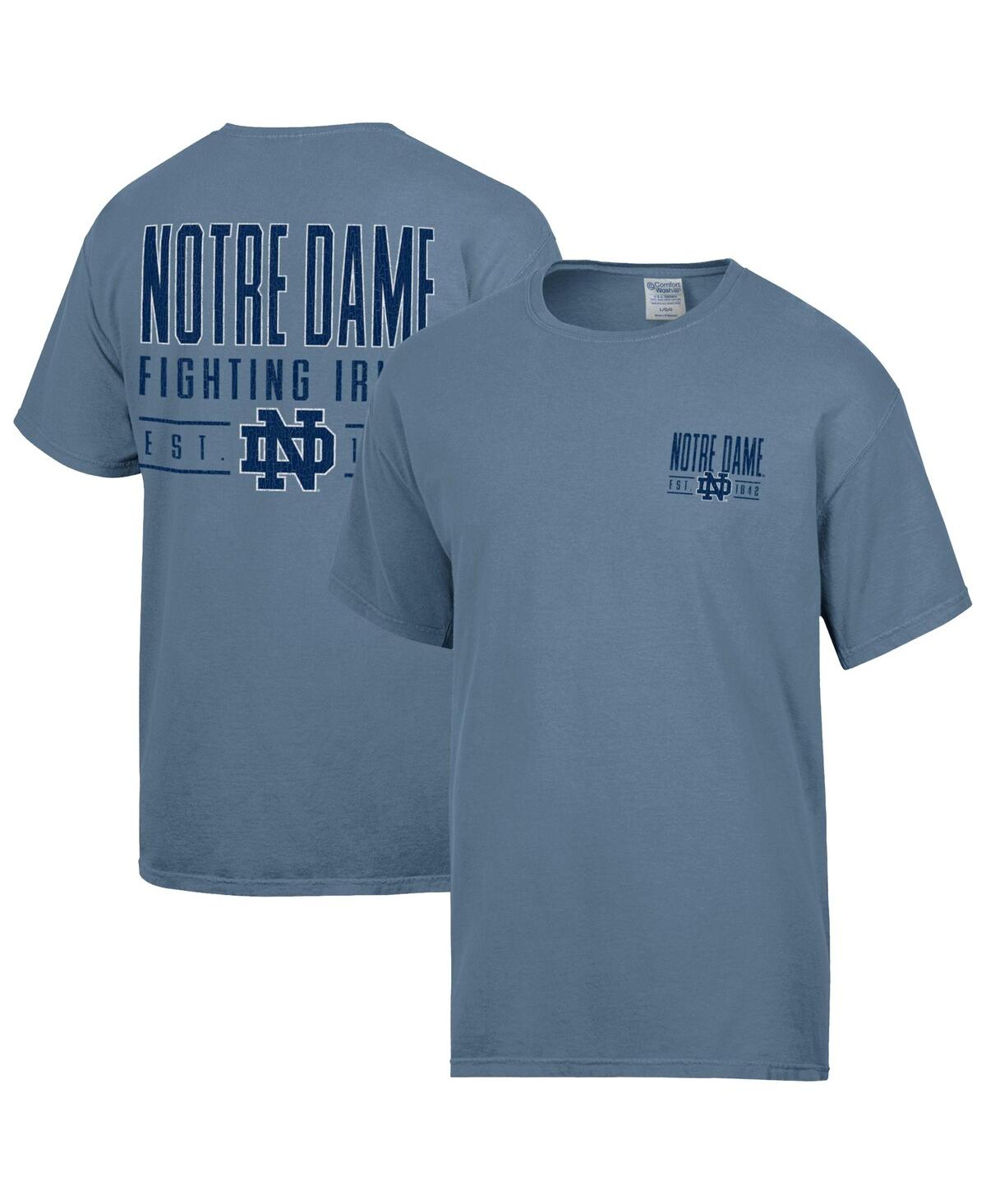 Click here for Comfortwash Mens Blue Notre Dame Fighting Irish Bi... prices