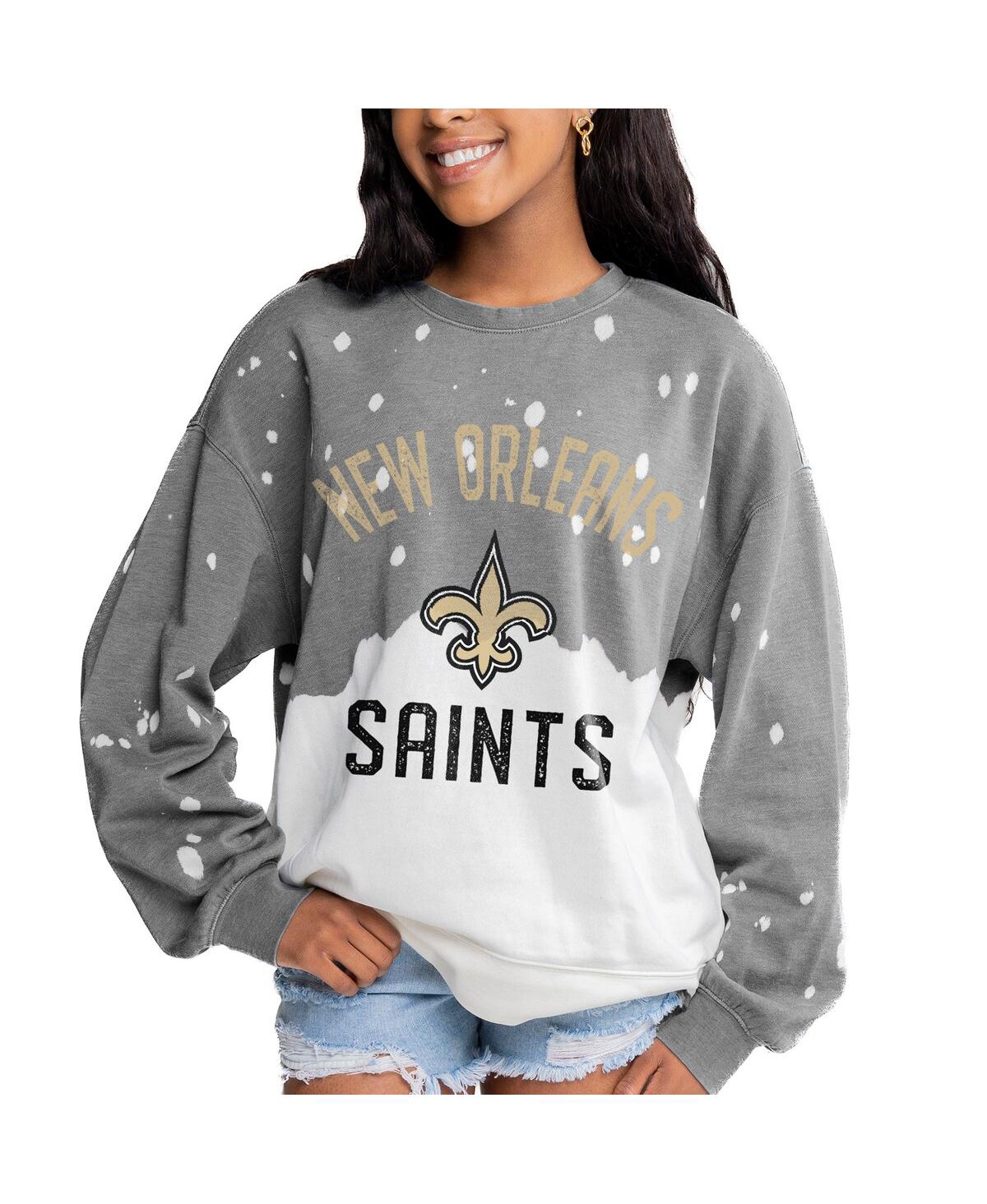Click here for Gameday Couture Womens Gray New Orleans Saints Ove... prices