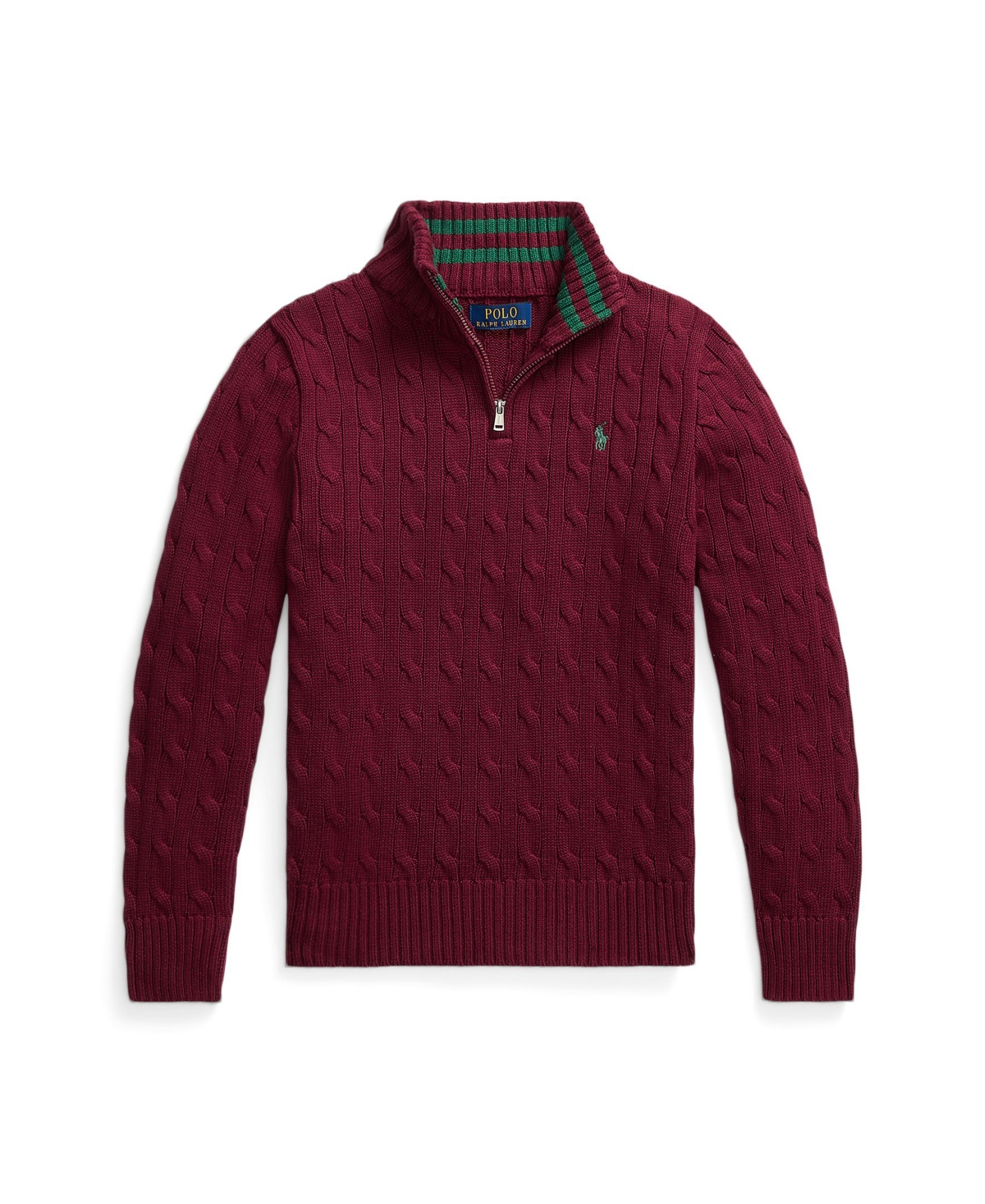 Click here for Polo Ralph Lauren Boys 8-20 Quarter-Zip Sweater -... prices