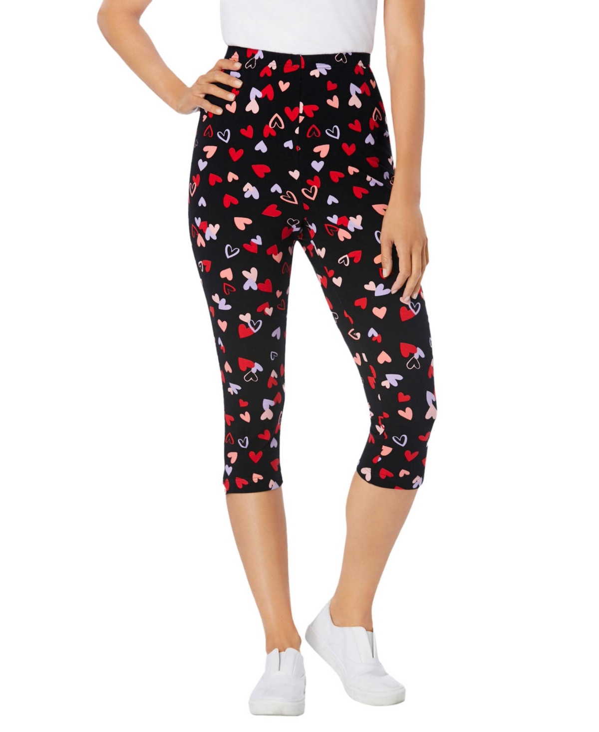 Click here for Woman Within Womens Within Stretch-Cotton Knit Pul... prices