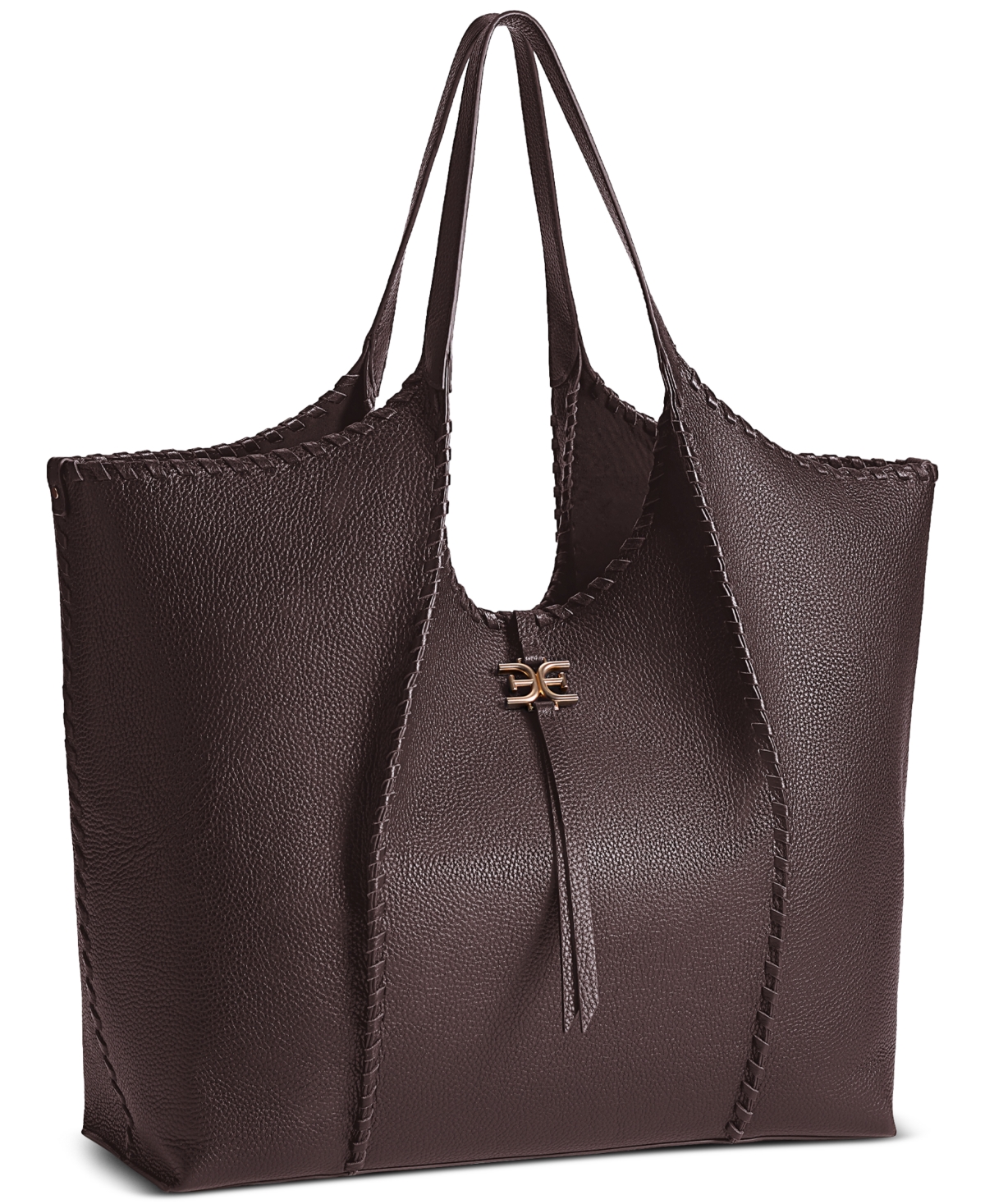 Click here for Sam Edelman Sylvia Medium Whipstitch Expandable To... prices