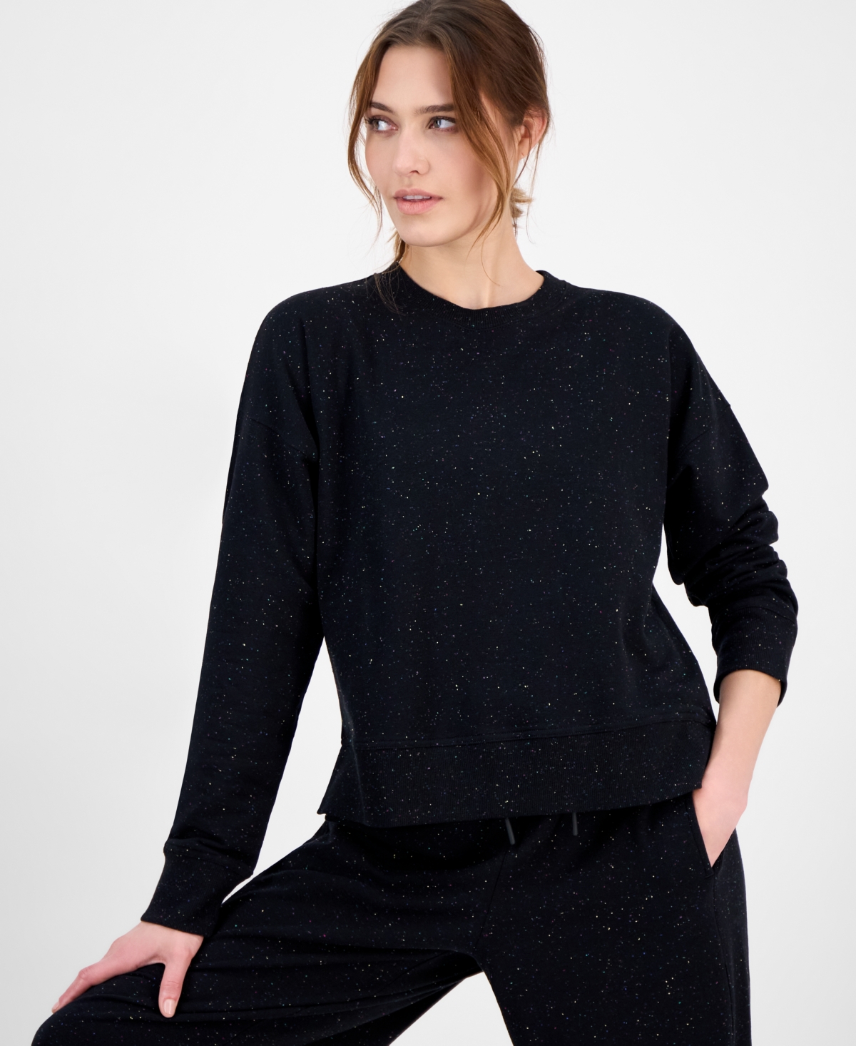 Click here for Id Ideology Womens Fleece Crewneck Sweatshirt  Mac... prices