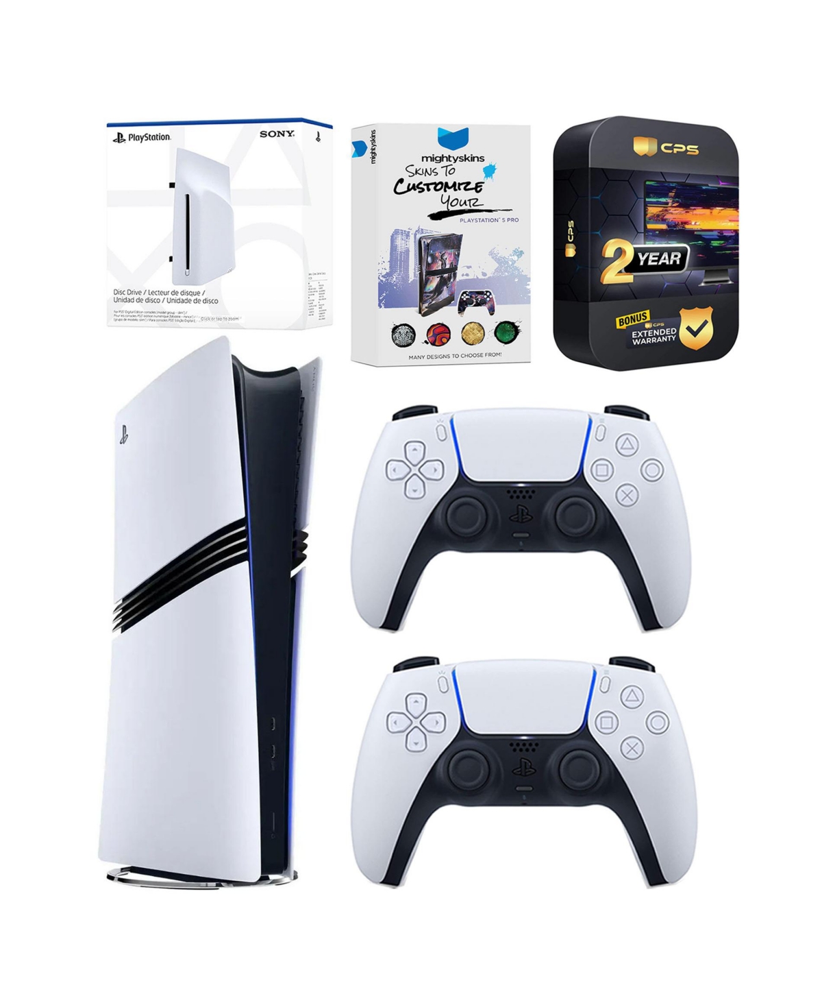 Click here for Sony PlayStation 5 Pro Digital Bundle with Disc Dr... prices