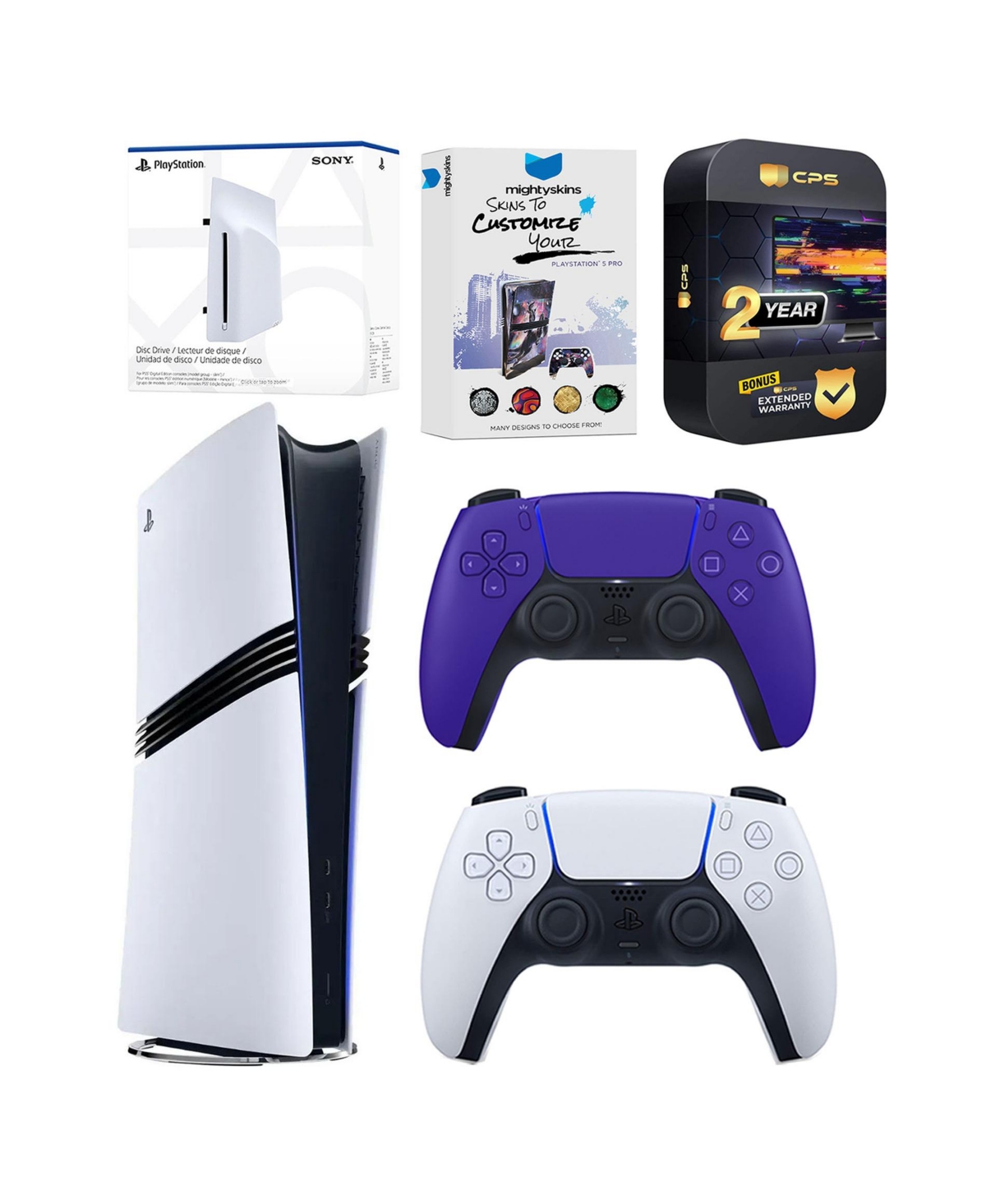 Click here for Sony PlayStation 5 Pro Digital Bundle with Disc Dr... prices