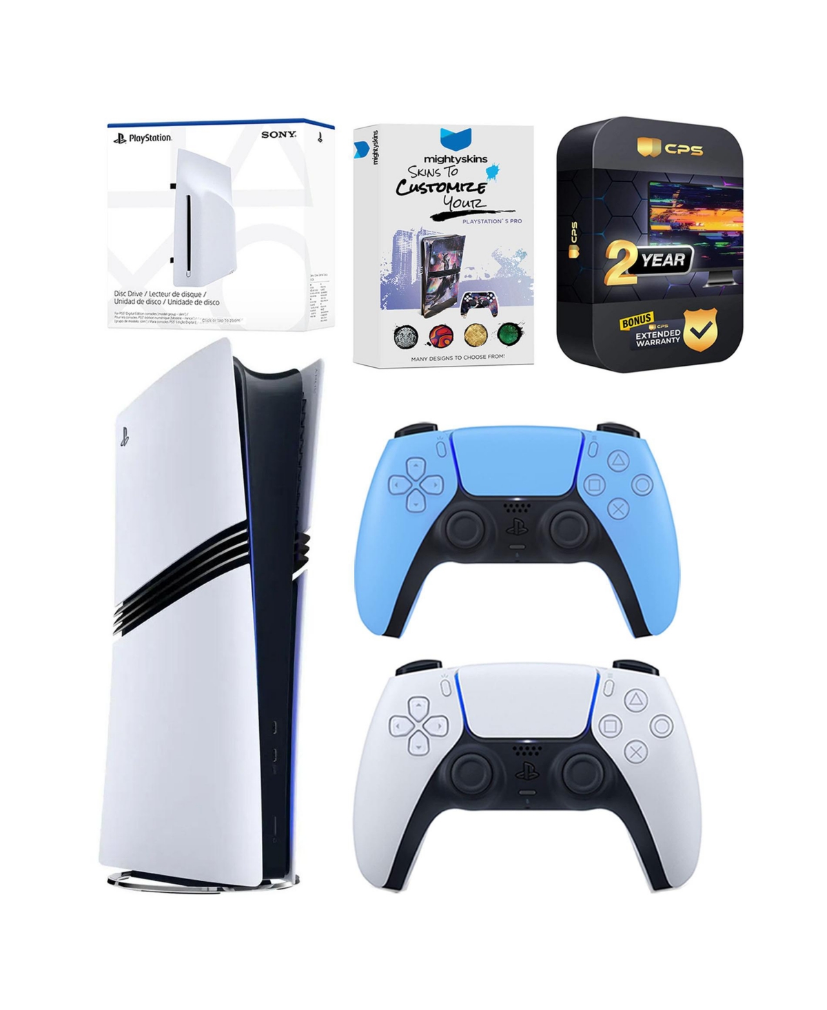 Click here for Sony PlayStation 5 Pro Digital Bundle with Disc Dr... prices
