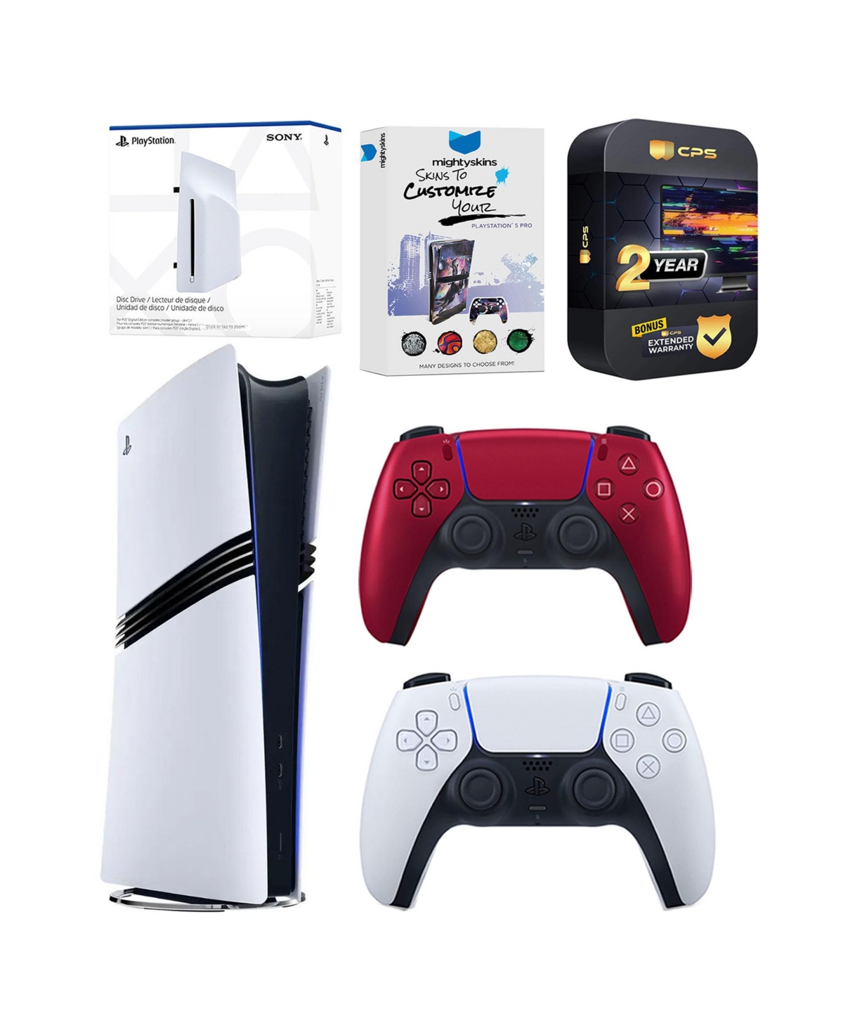 Click here for Sony PlayStation 5 Pro Digital Bundle with Disc Dr... prices