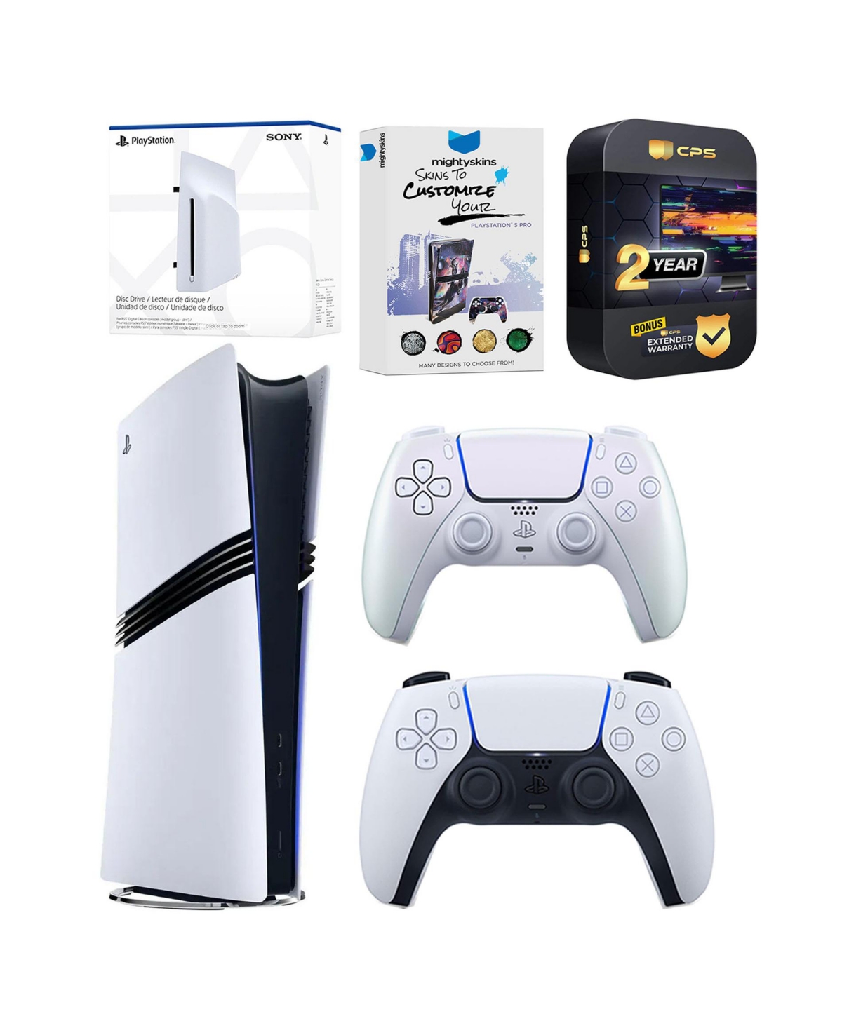 Click here for Sony PlayStation 5 Pro Digital Bundle with Disc Dr... prices