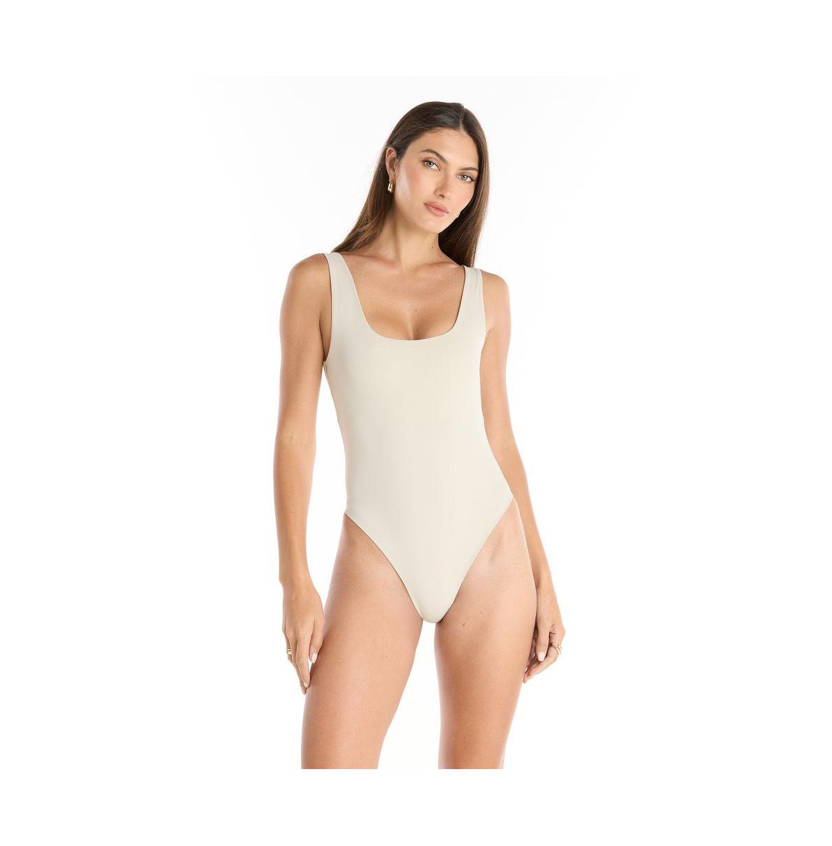 Click here for The Noli Shop Womens Loren Bodysuit - Pearl - Pear... prices