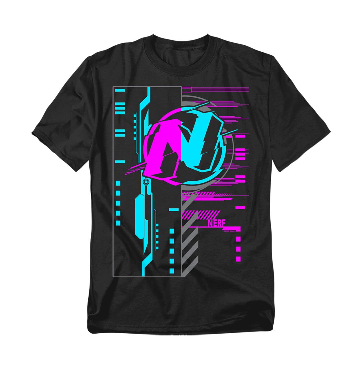 Click here for Logovision Mens Nerf Cyber T Shirt - Black prices
