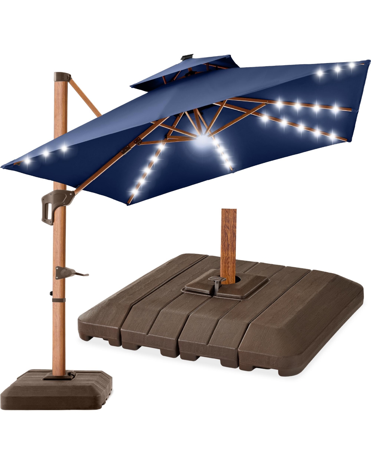 Click here for Best Choice Products 10ft Square Woodgrain Pattern... prices
