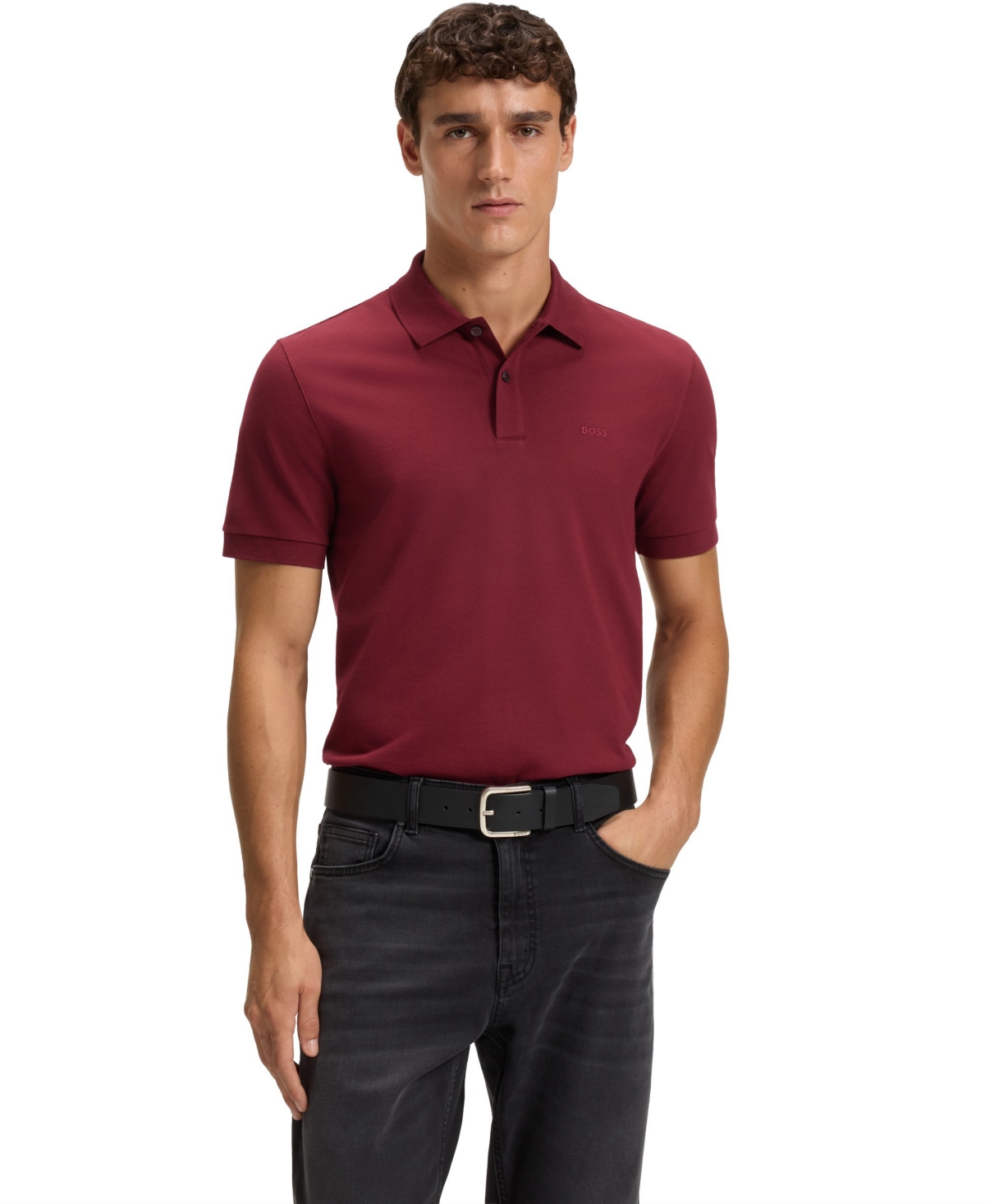 Click here for Boss by Hugo Boss Mens Cotton Pique Pallas Polo Sh... prices