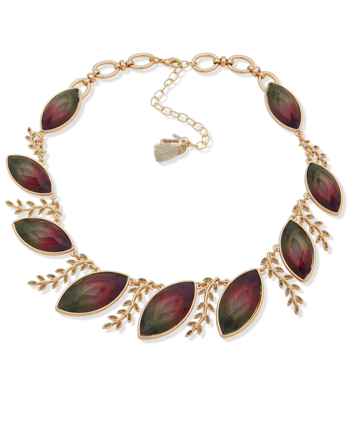 Click here for lonna & lilly Glass and Resin Stone Pave Branch Ne... prices