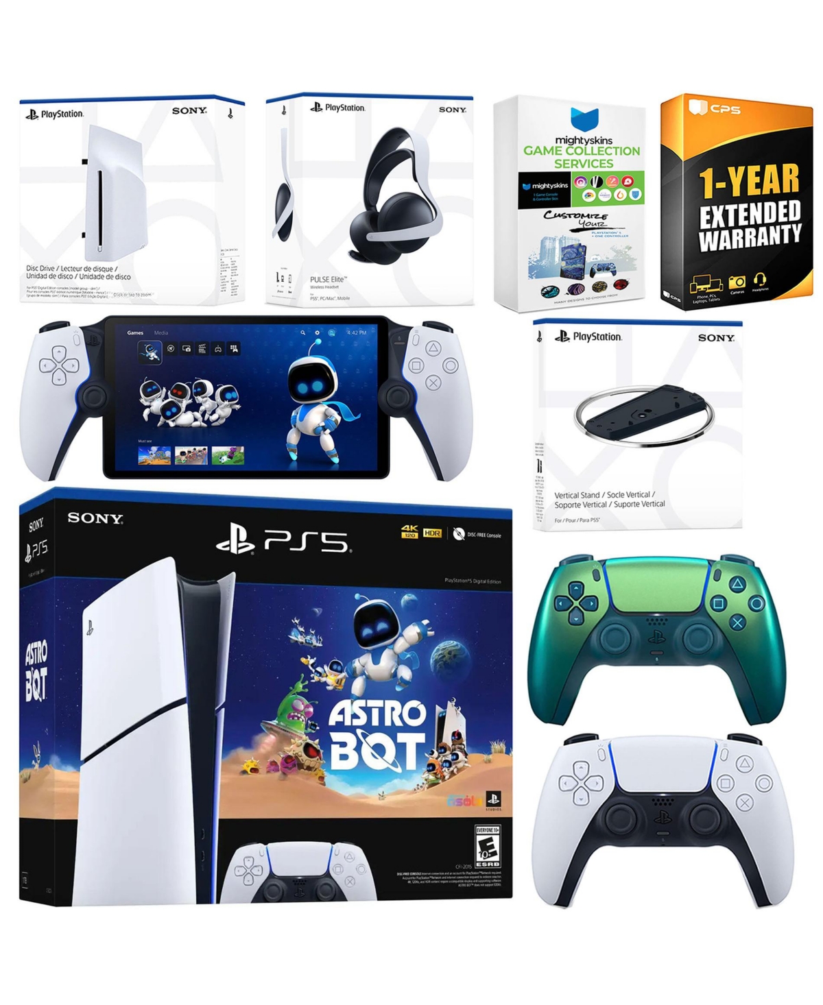 Click here for Sony PlayStation 5 Astro Bot Slim Digital Bundle w... prices
