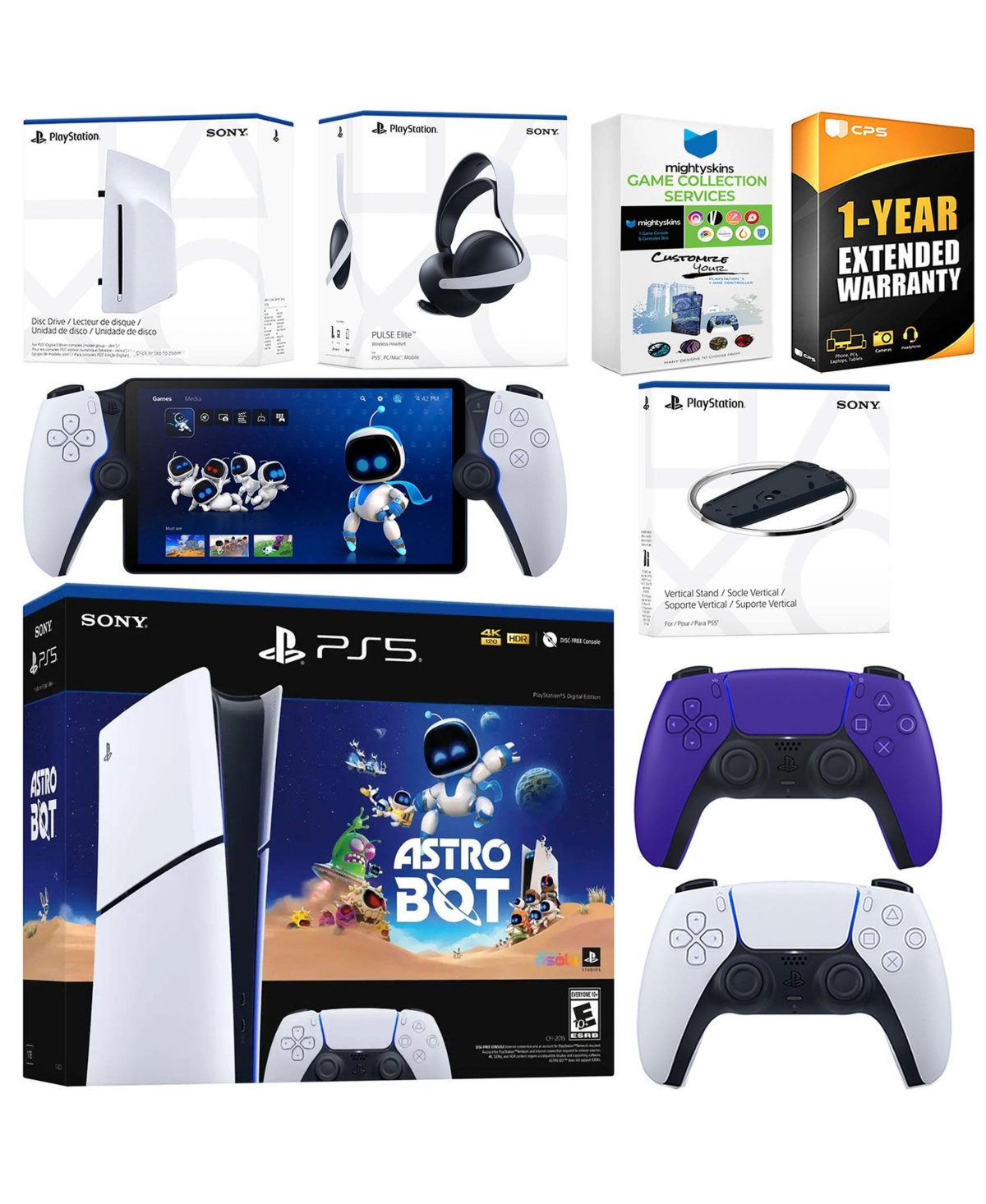 Click here for Sony PlayStation 5 Astro Bot Slim Digital Bundle w... prices