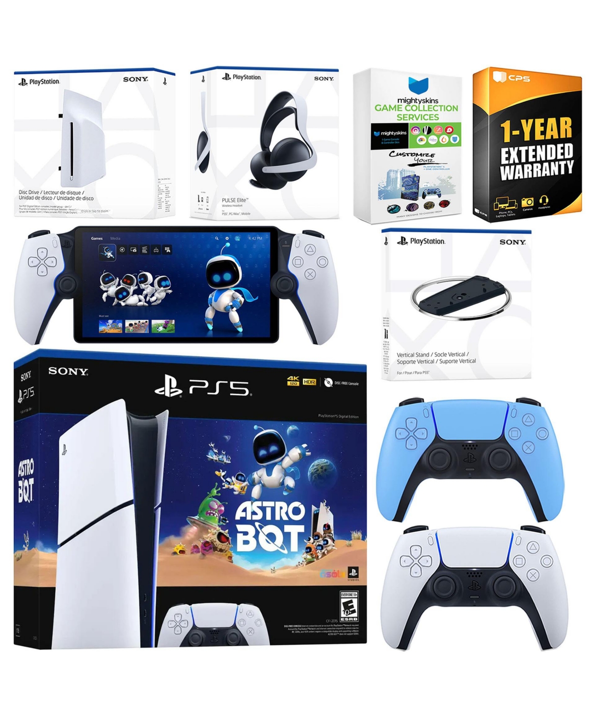 Click here for Sony PlayStation 5 Astro Bot Slim Digital Bundle w... prices