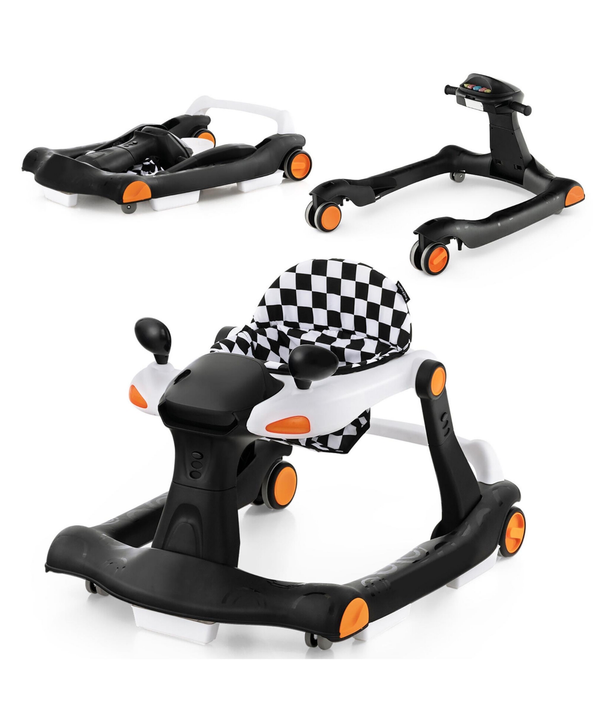 Click here for Gymax 2-in-1 Baby Walker Foldable Activity Push Wa... prices