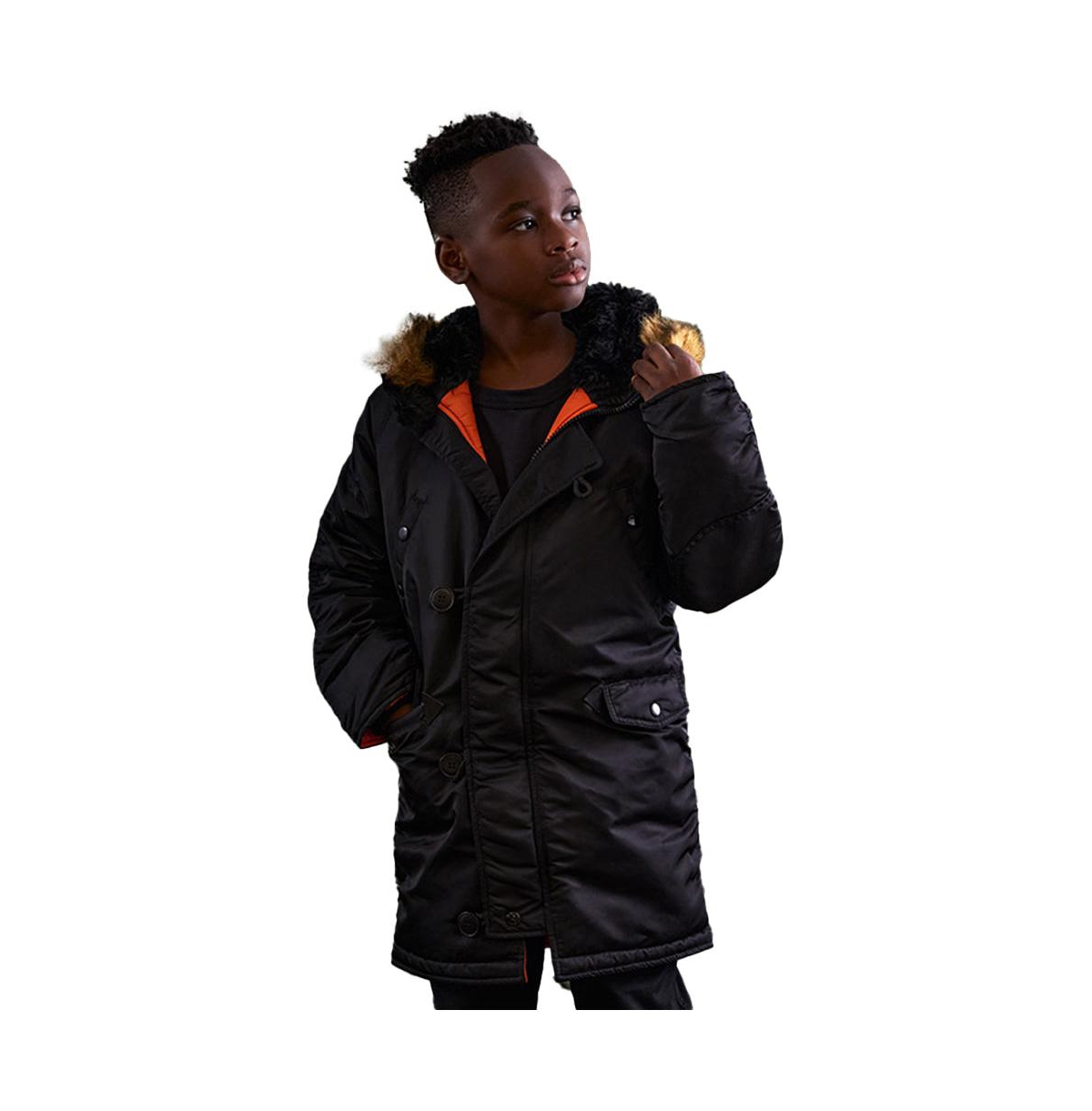 Click here for Alpha Industries Toddler Youth N-3B Parka - Black prices