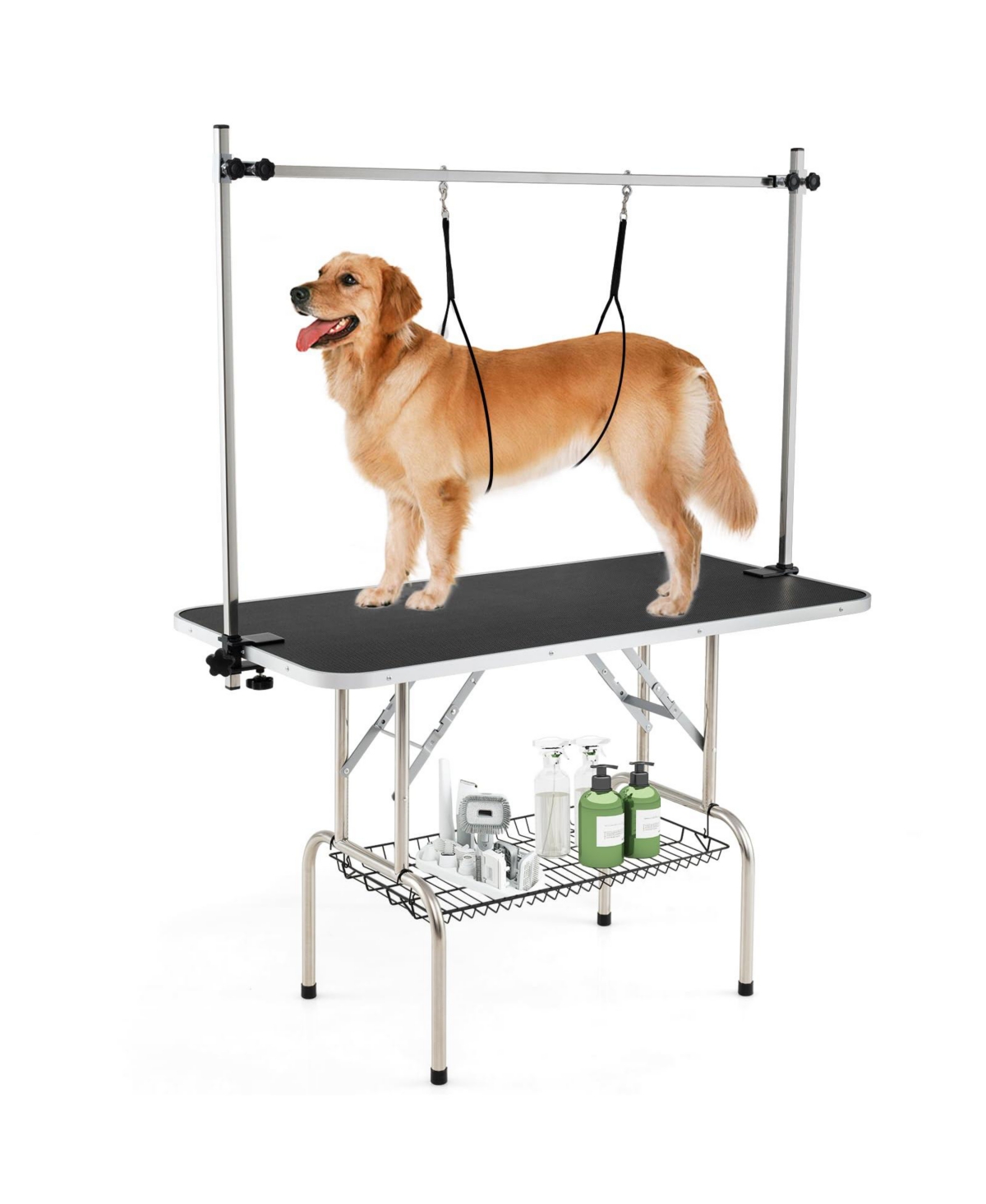 Click here for Ecooso Foldable Dog Grooming Table with Height Adj... prices