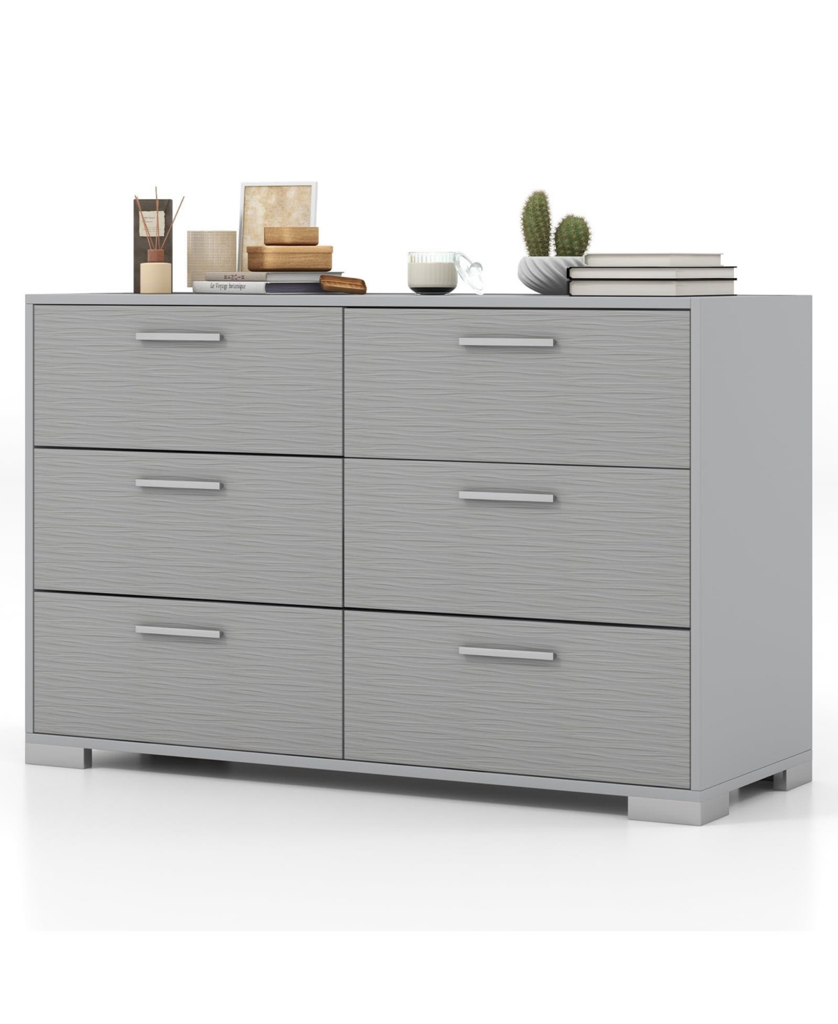 Click here for Volenca 6 Drawer Storage Cabinet with Metal Legs H... prices
