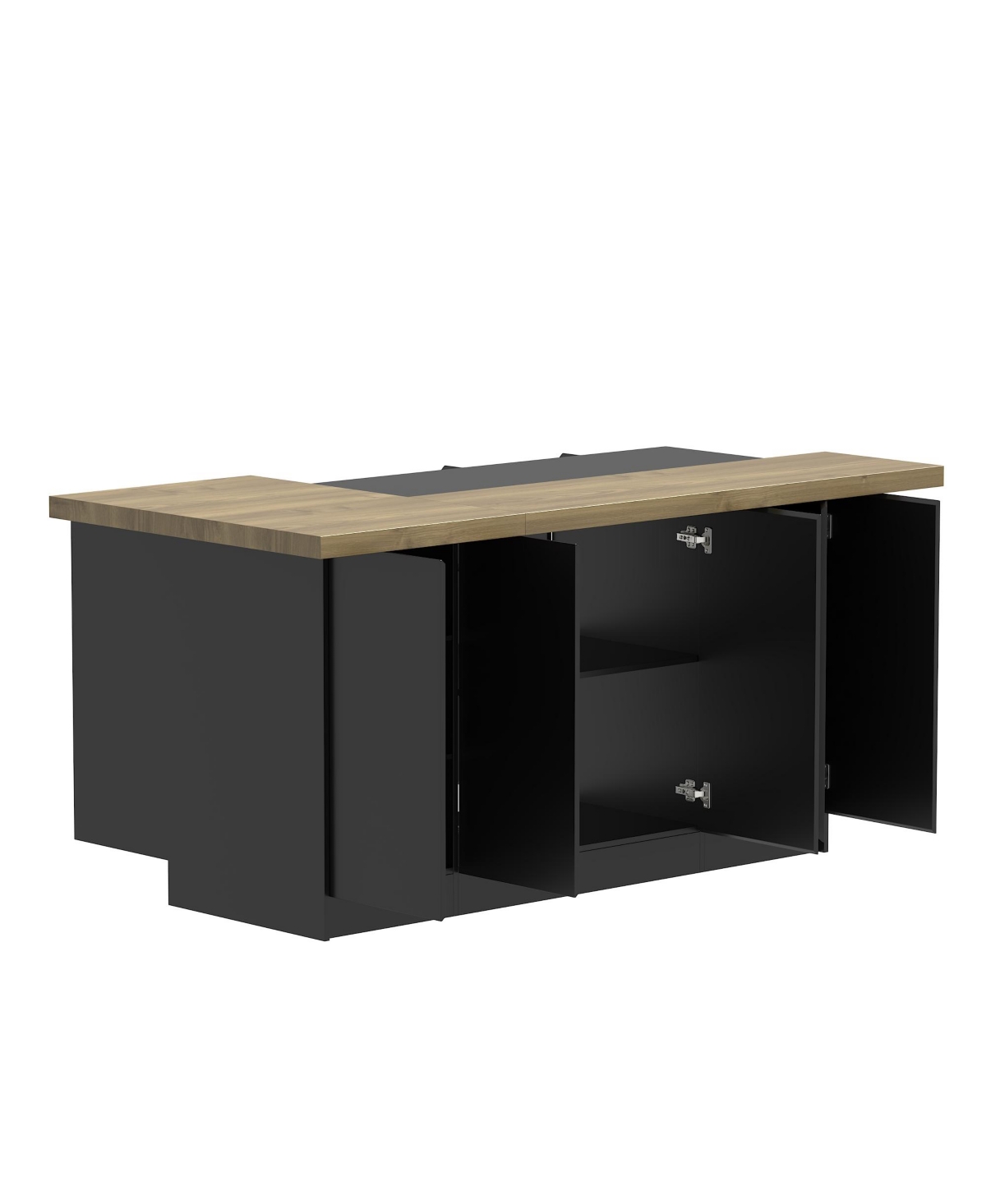 Click here for Homsee Kitchen Island with 8 Doors  Island Storage... prices