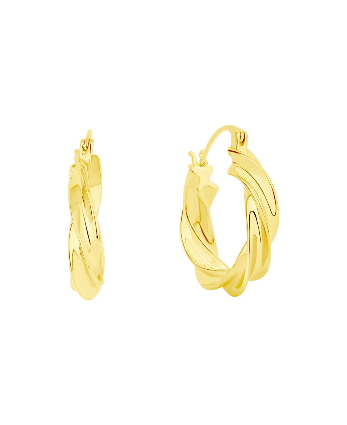 Click here for And Now This Twisted Hoop Earrings - Gold prices