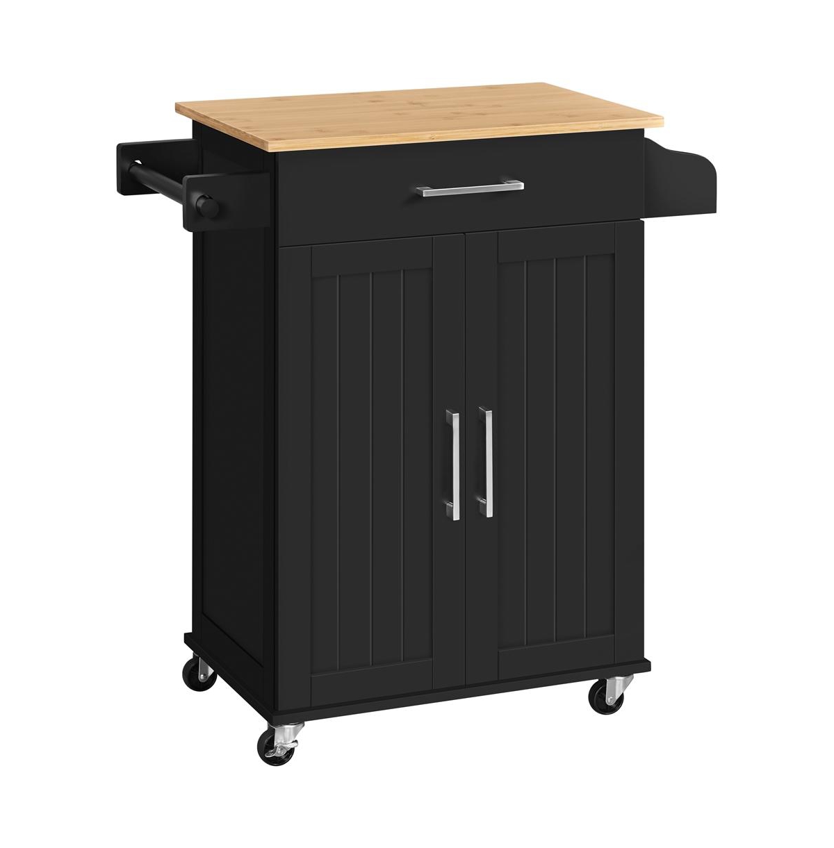 Click here for Yaheetech 35 H Rolling Kitchen Island Cart with Sp... prices