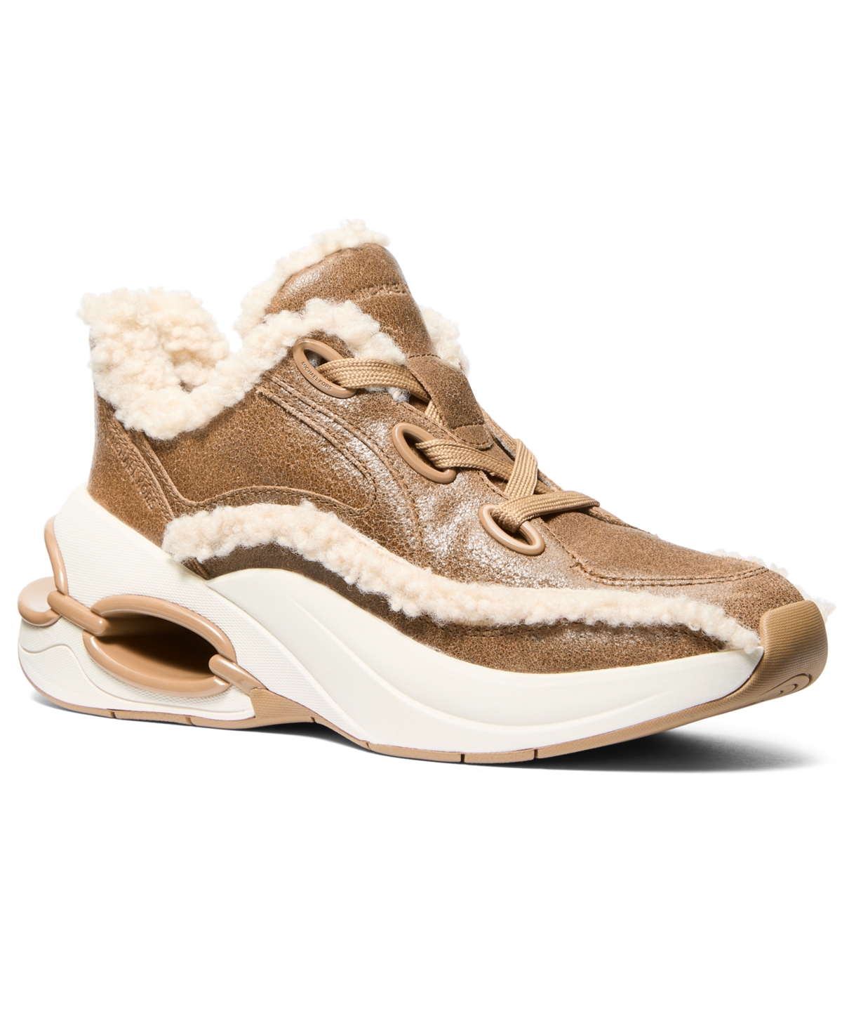 Click here for Michael Kors Womens Toni Trainer Sneakers - Husk prices