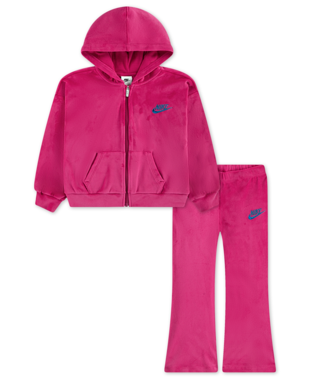 Click here for Nike Toddlers & Little Girls 4T-6T 2-Piece Hoodie... prices