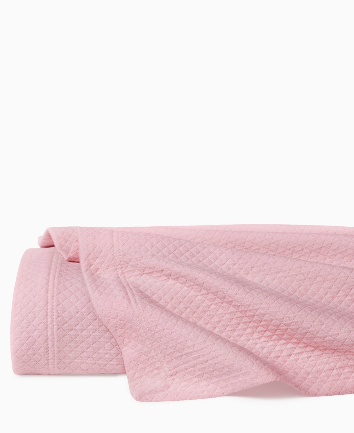 Click here for Sferra Rombo Cotton Coverlet  King - Carnation prices