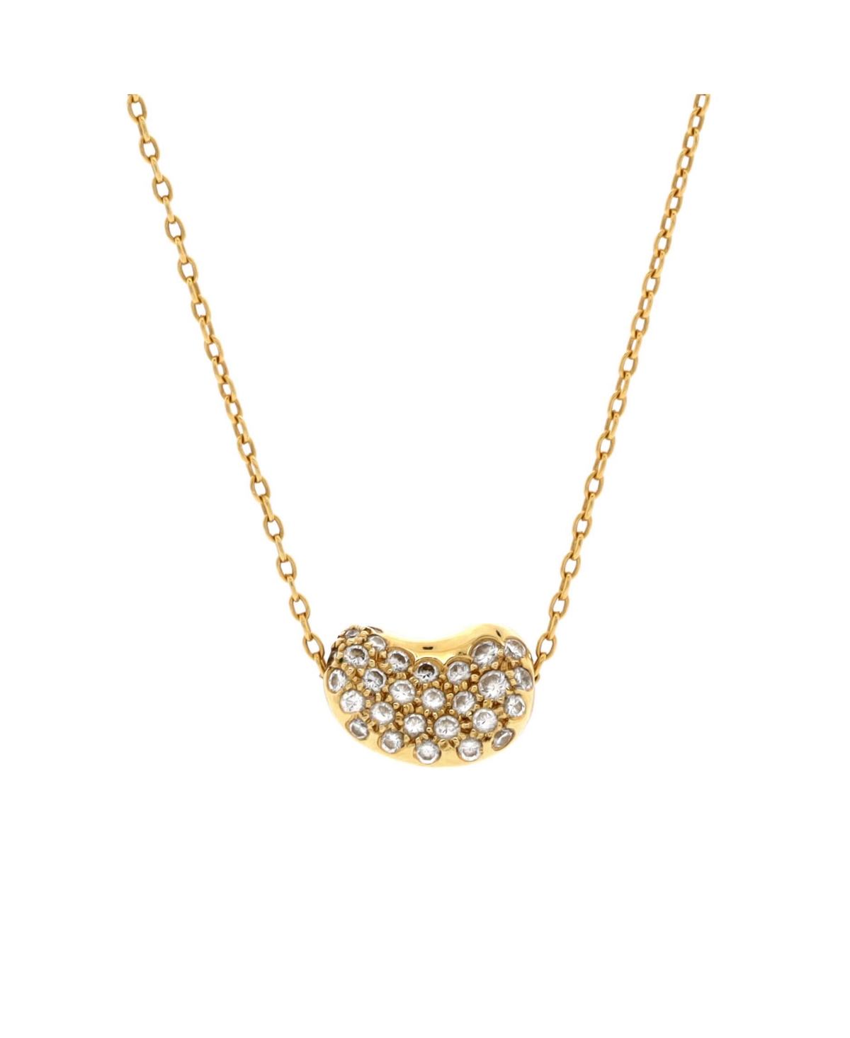 Click here for Pre-Owned Tiffany & Co Elsa Peretti Bean Pendant N... prices