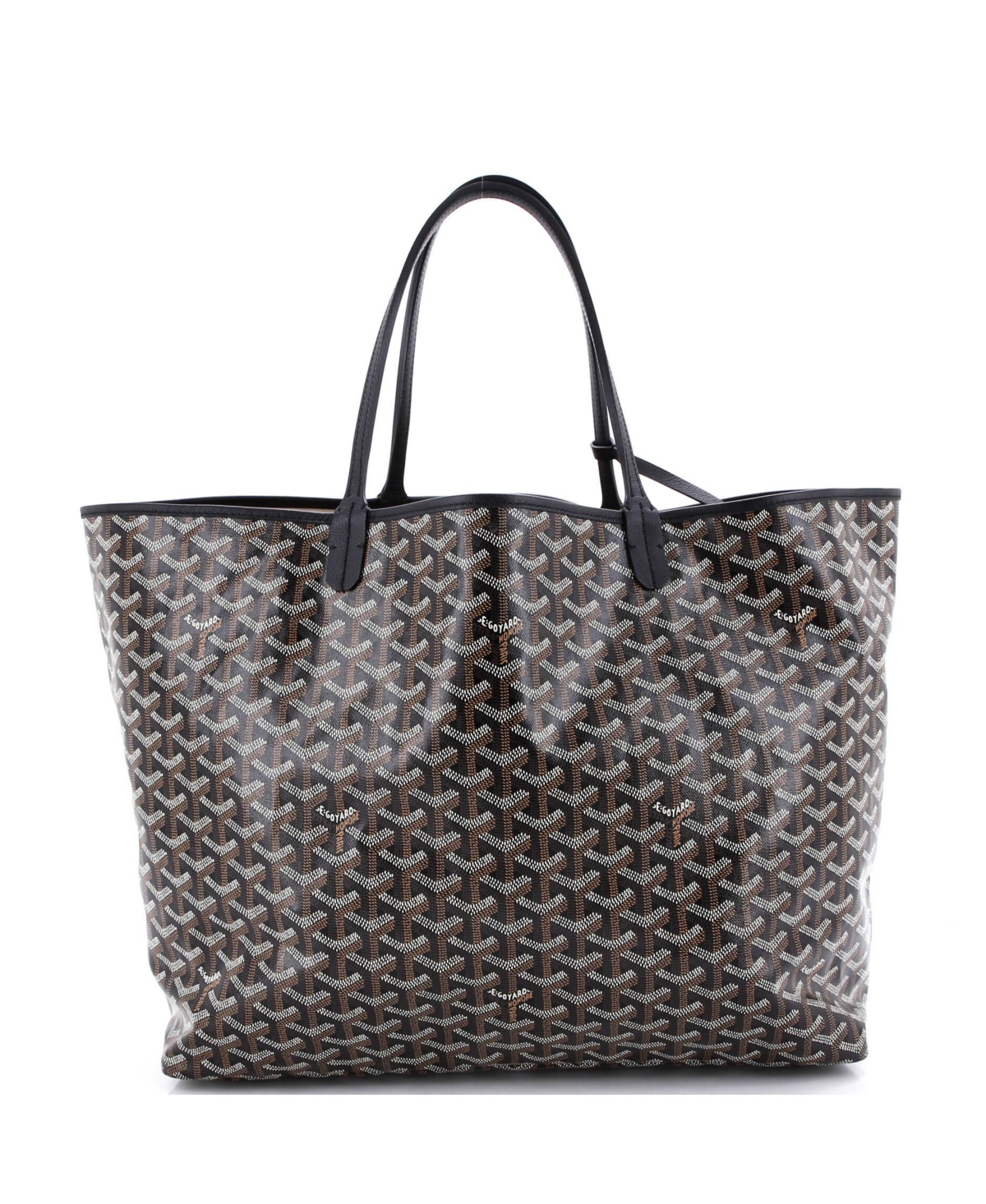 Click here for Pre-Owned Goyard Gm Saint Louis Tote Coated Canvas... prices