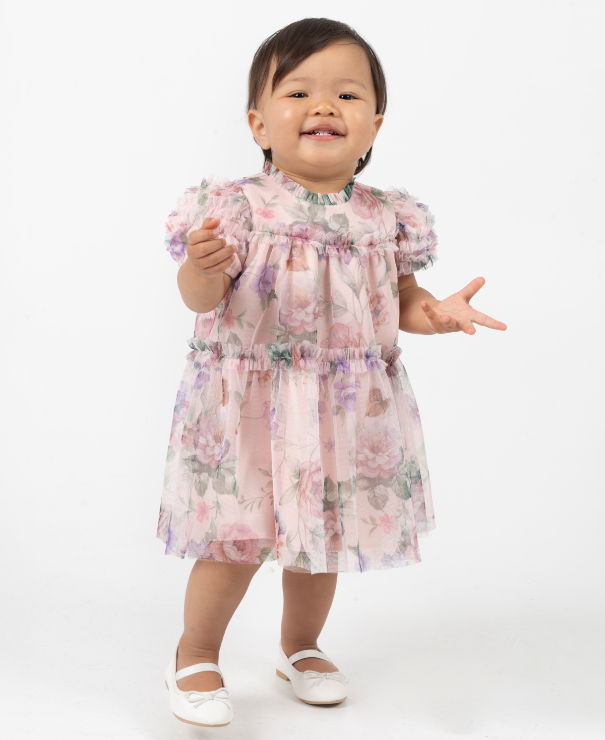 Click here for Rare Editions Baby Girls Floral Babydoll Social Sh... prices