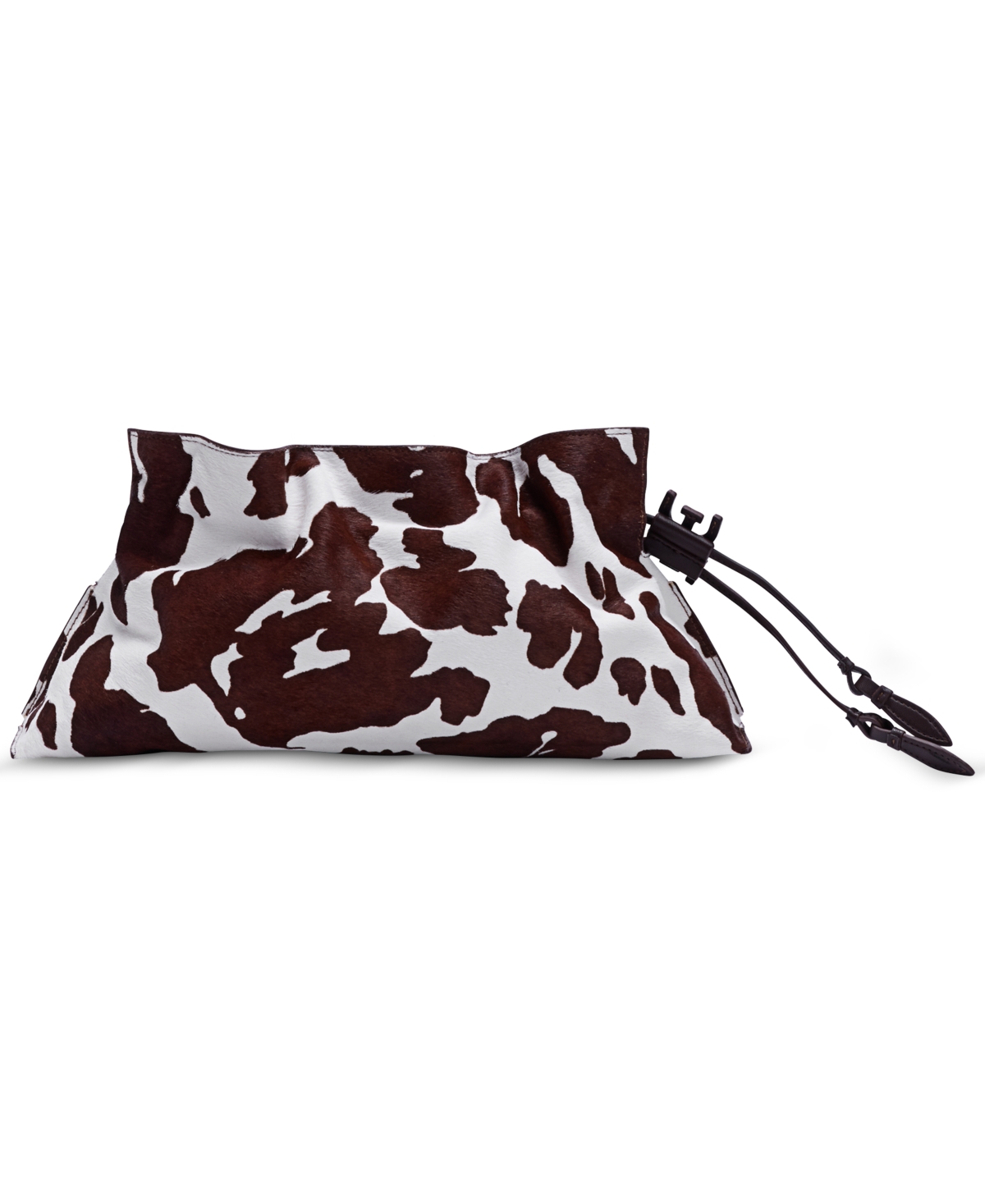 Click here for Sam Edelman Poppy Oversized Drawstring Clutch - Br... prices