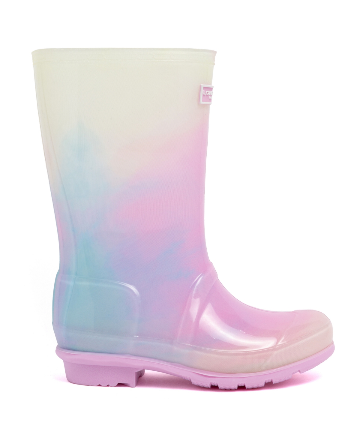 London Fog Little & Big Girls 1-5 Sheree 2 Pull-On Rain Boots - Light Pink/Multi