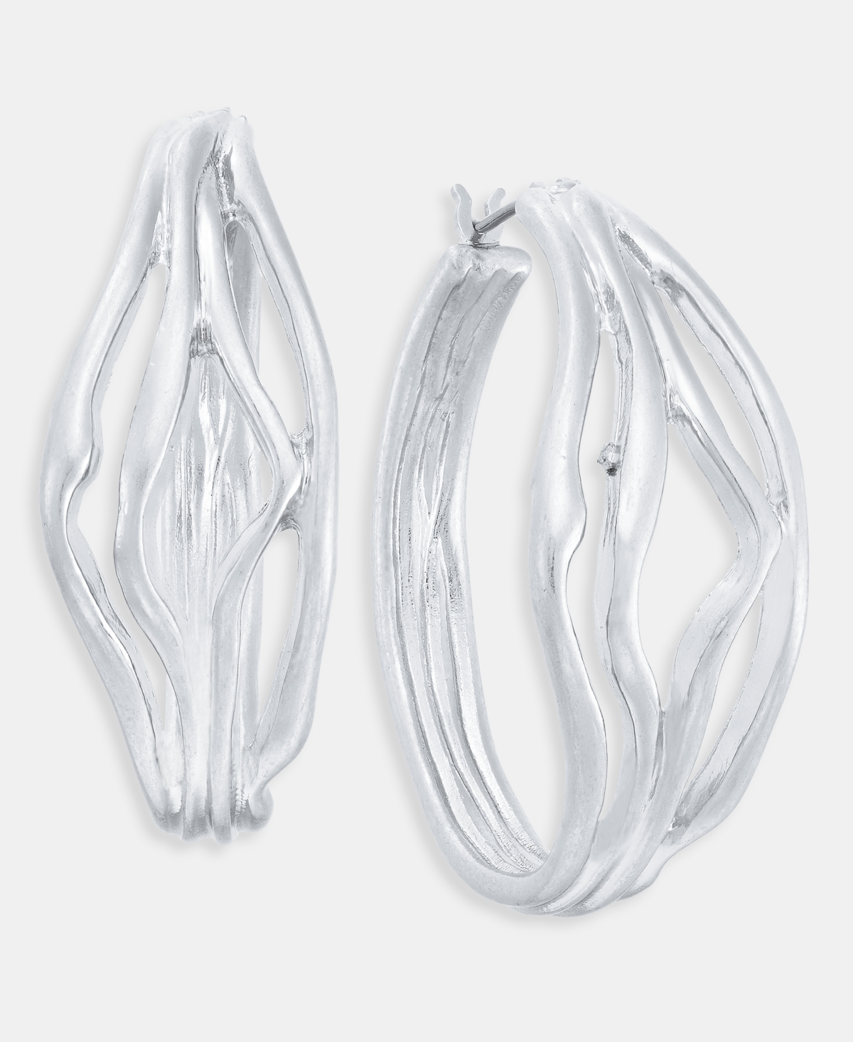 Click here for Style & Co Sculptural Multi-Row Hoop Earrings  Mac... prices