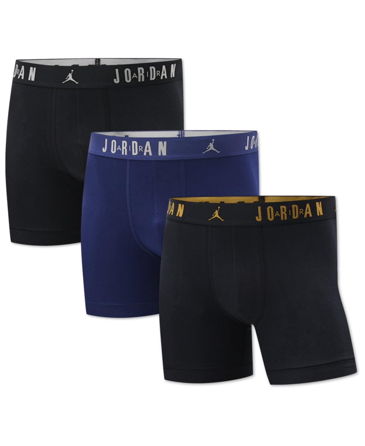Click here for Jordan Mens 3-Pack Cotton Flight Jersey Boxer Brie... prices