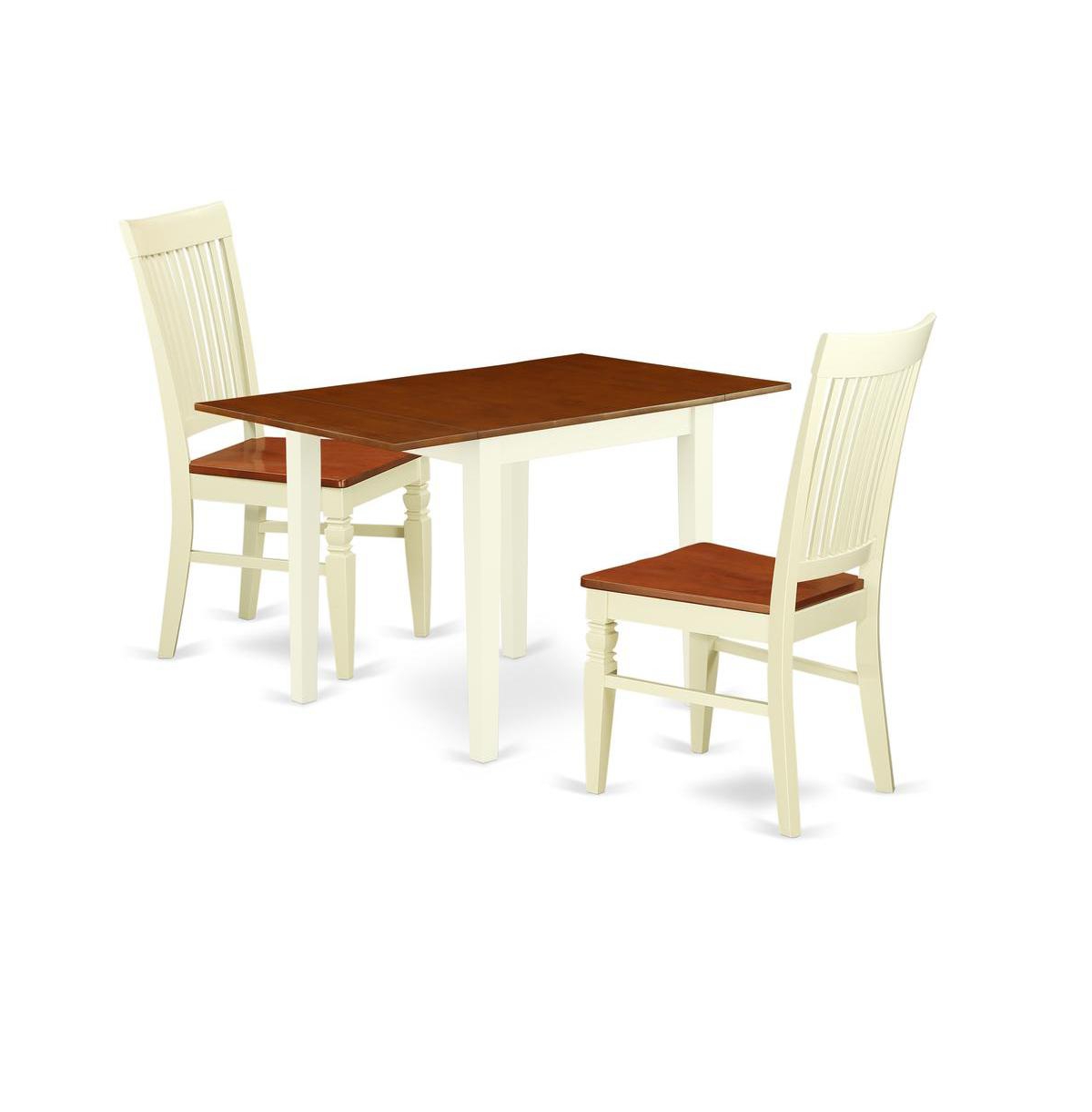 Click here for East West Furniture Dining Room Set Buttermilk & C... prices