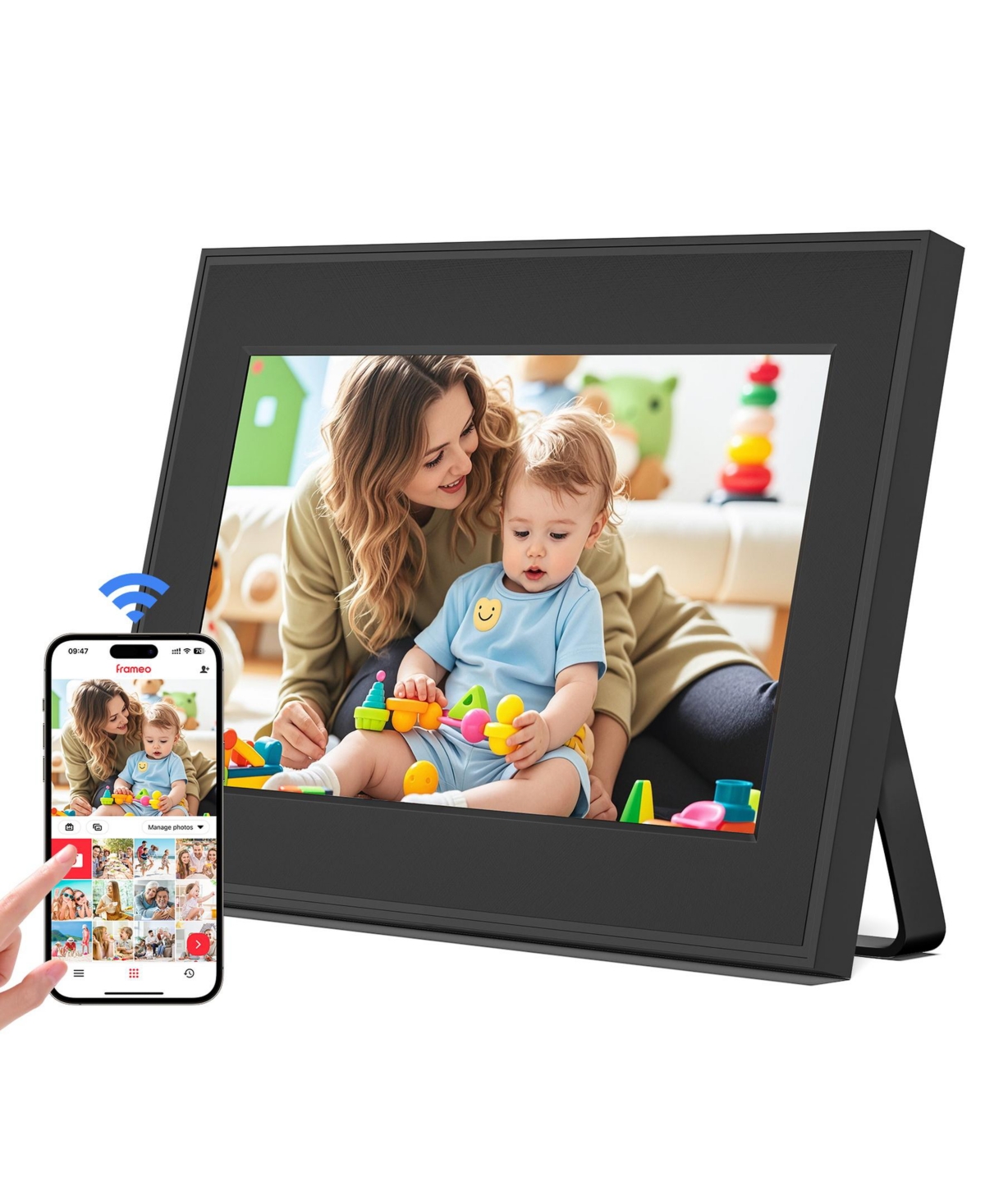 Click here for Sugift 10.1 WiFi Digital Picture Frame with Ips To... prices