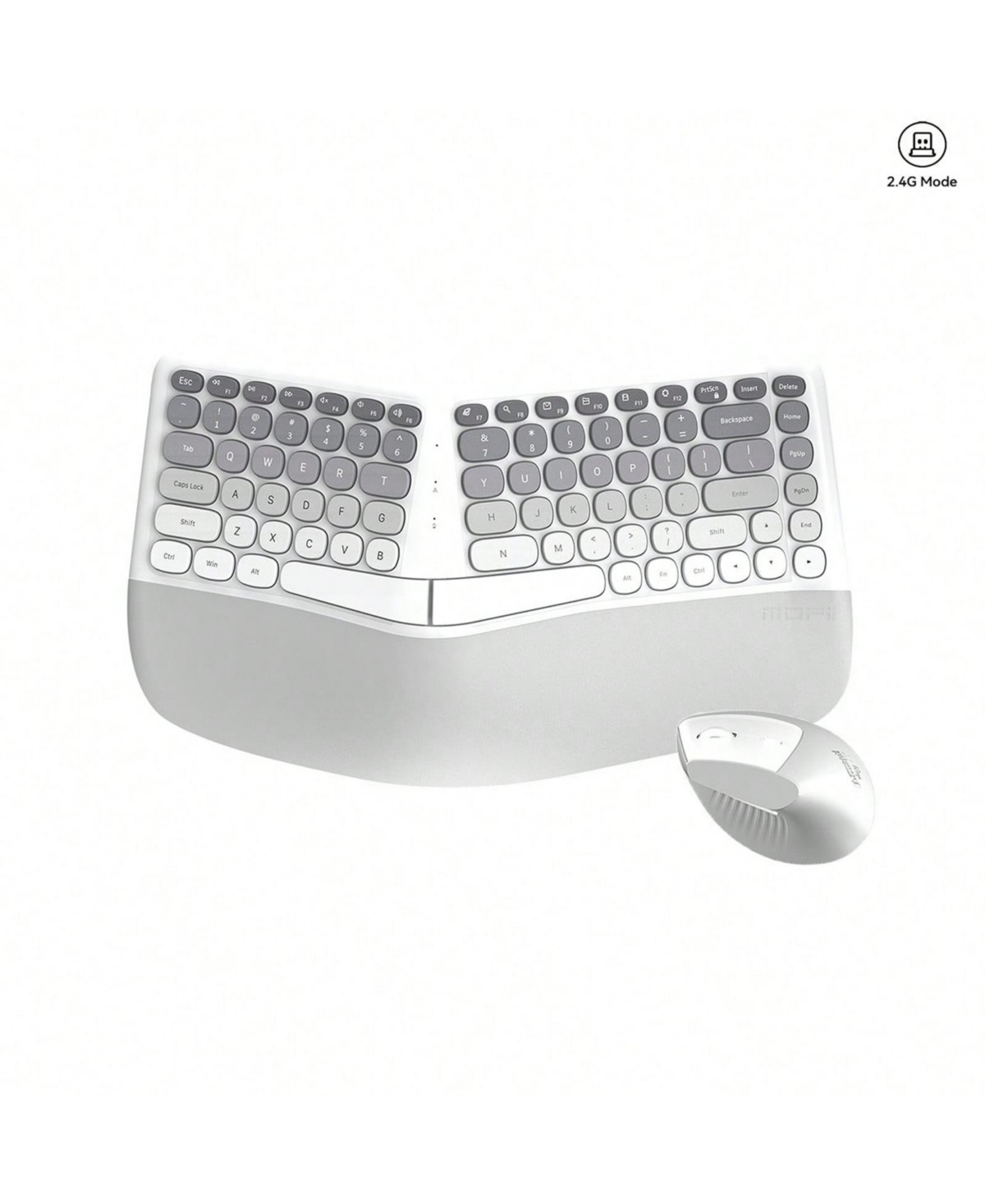 Click here for Ergonomic 2.4Ghz Wireless Keyboard Mouse Combo - F... prices