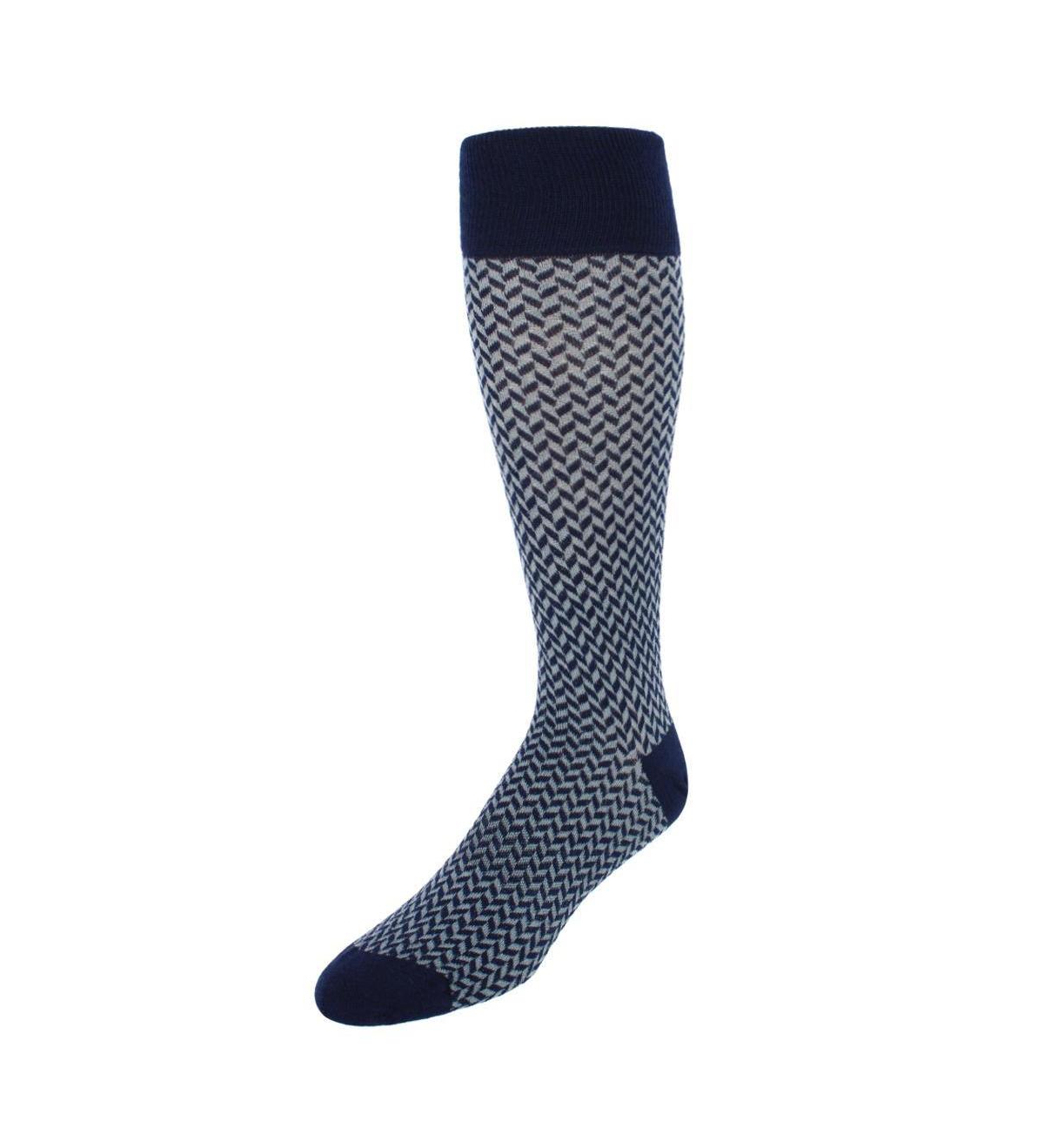 Click here for Trafalgar Benoit Herringbone Patterned Mid-Calf Me... prices