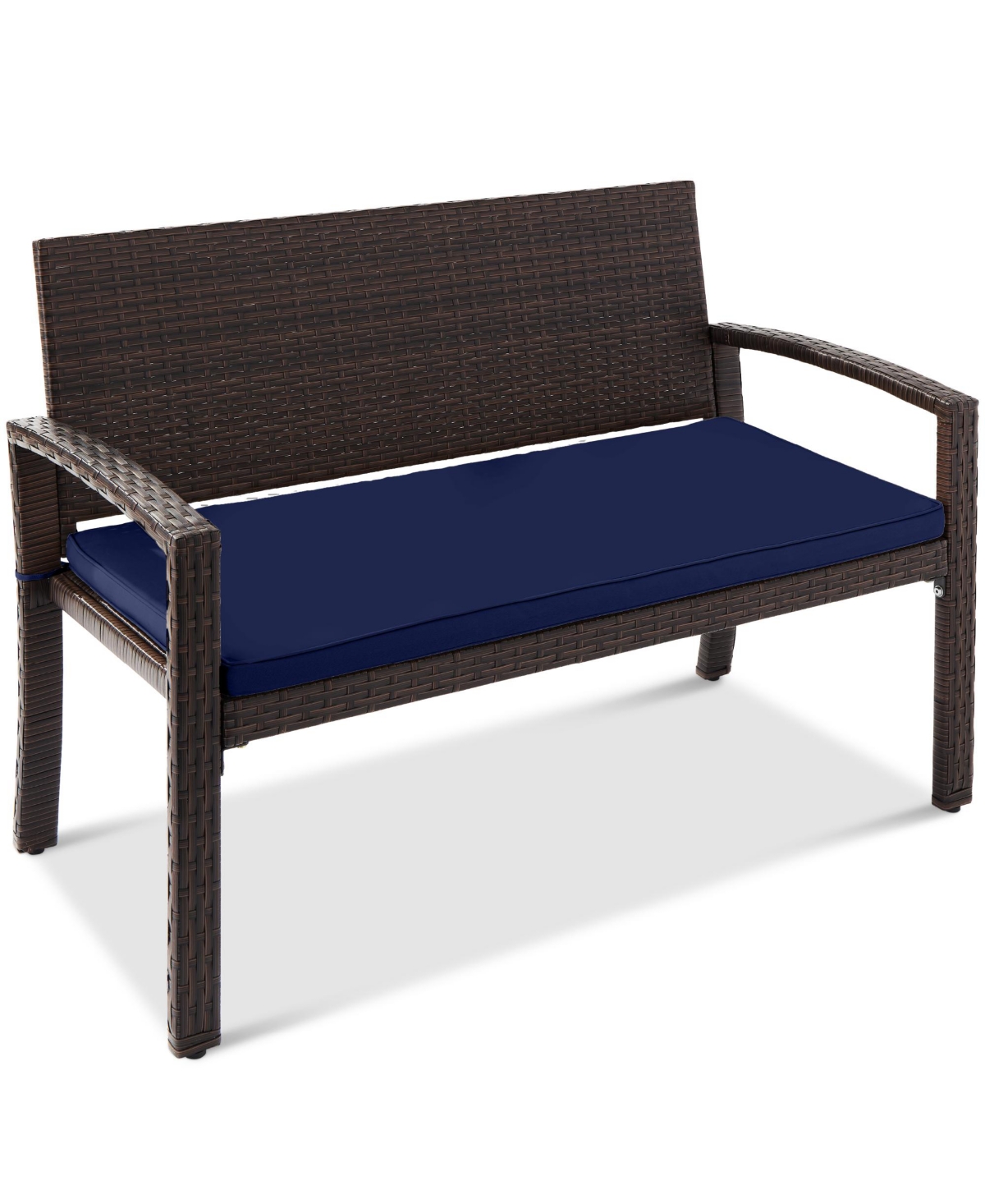 Click here for Best Choice Products 2-Person Outdoor Wicker Bench... prices