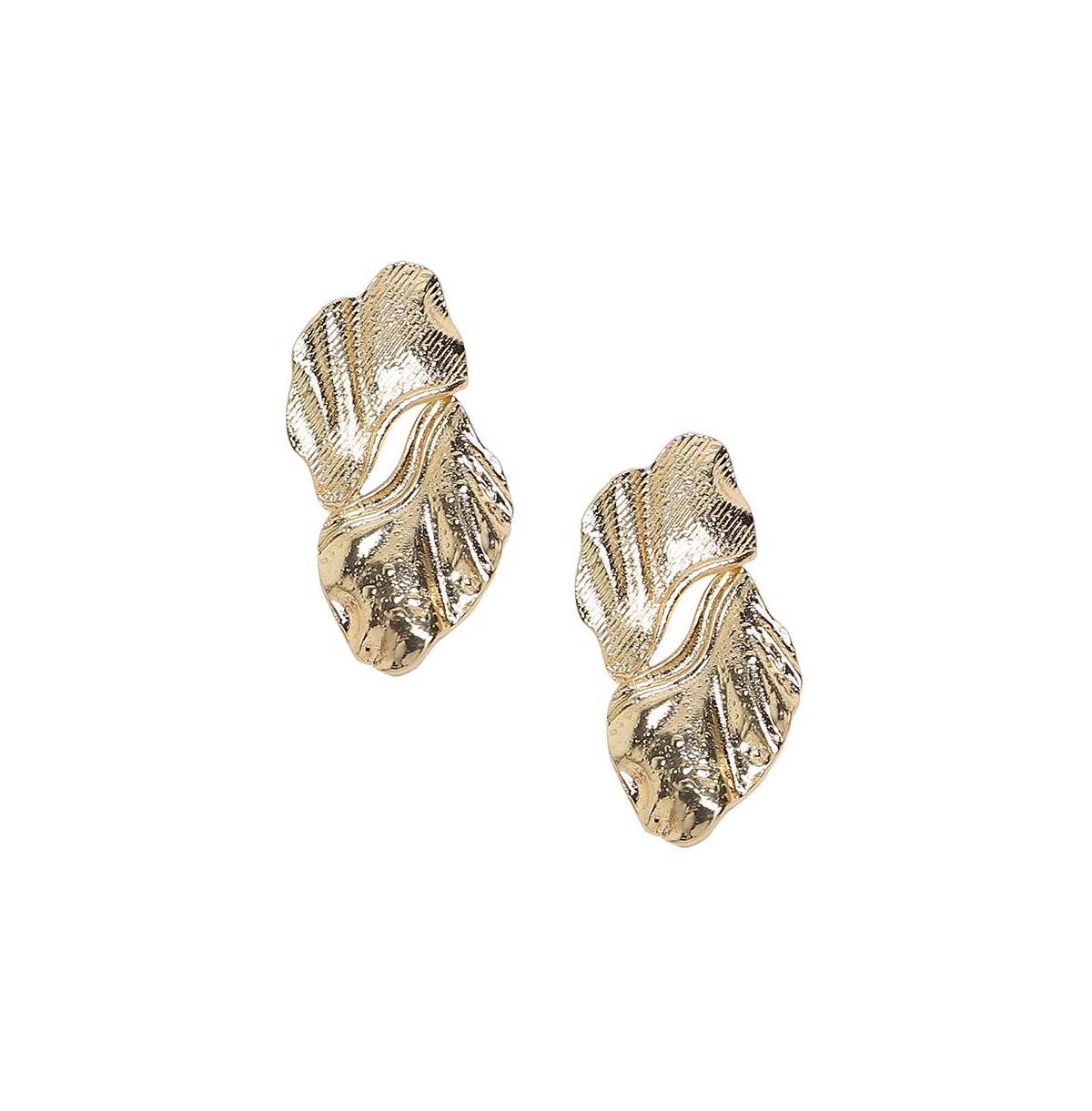 Click here for Sohi Ripple Allure Drop Earrings - Gold prices