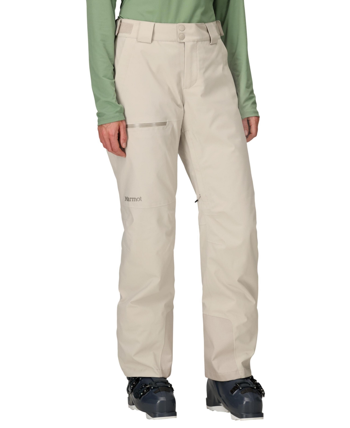Click here for Marmot Womens Insulated Refuge Snow Pants - Birch... prices