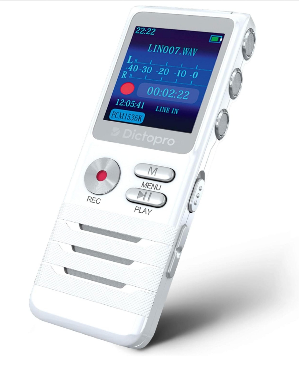Click here for Treblab X100 Digital Voice Recorder - White prices