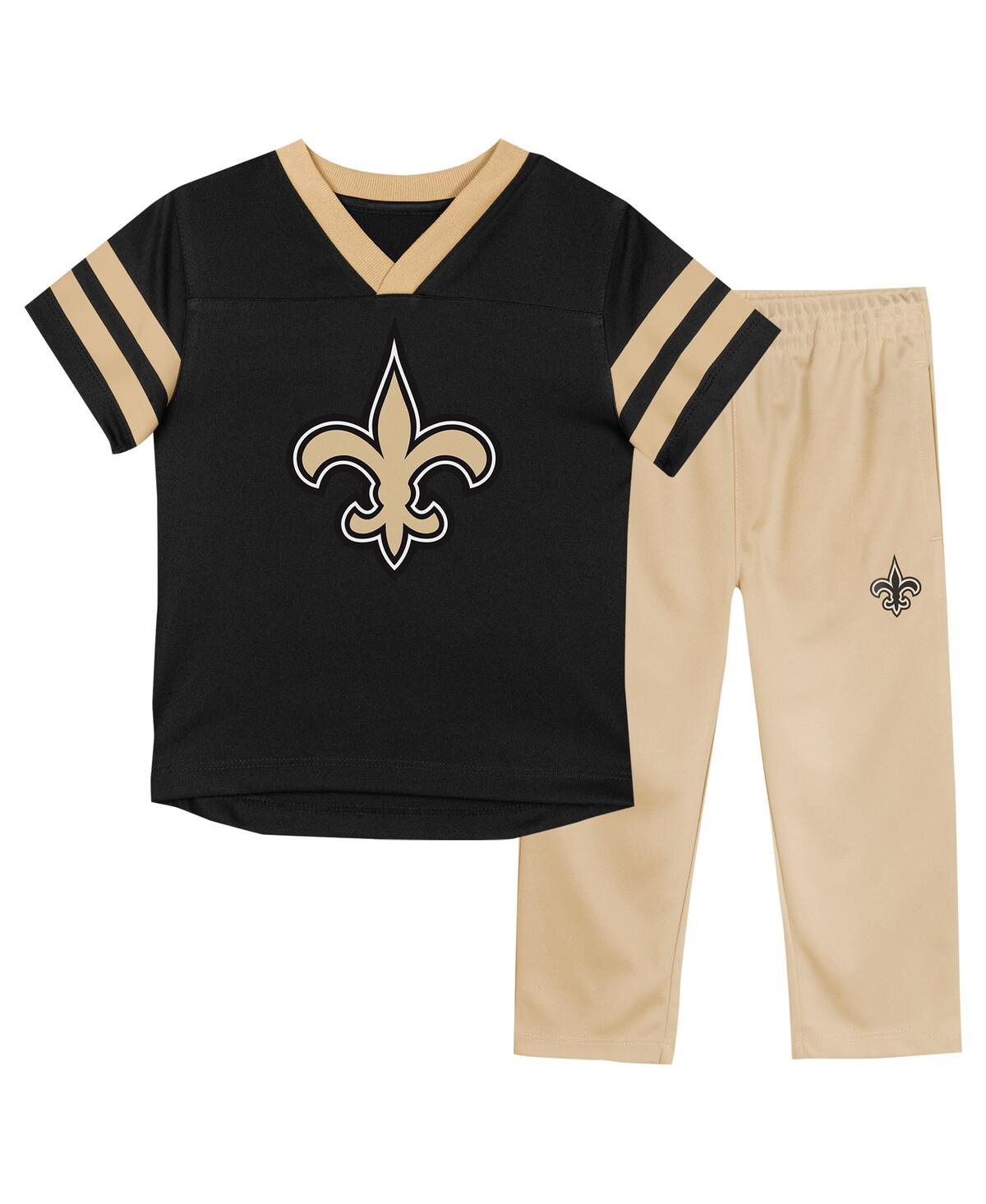 Click here for Outerstuff Toddler 2-Piece Black/Vegas Gold New Or... prices