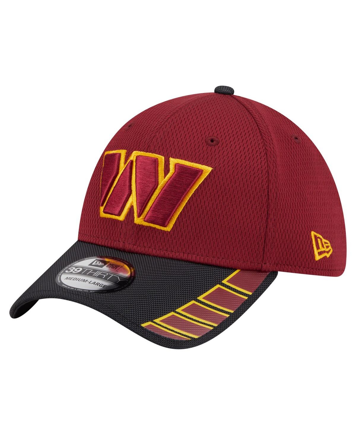 Click here for New Era Mens Burgundy Washington Commanders Visor... prices