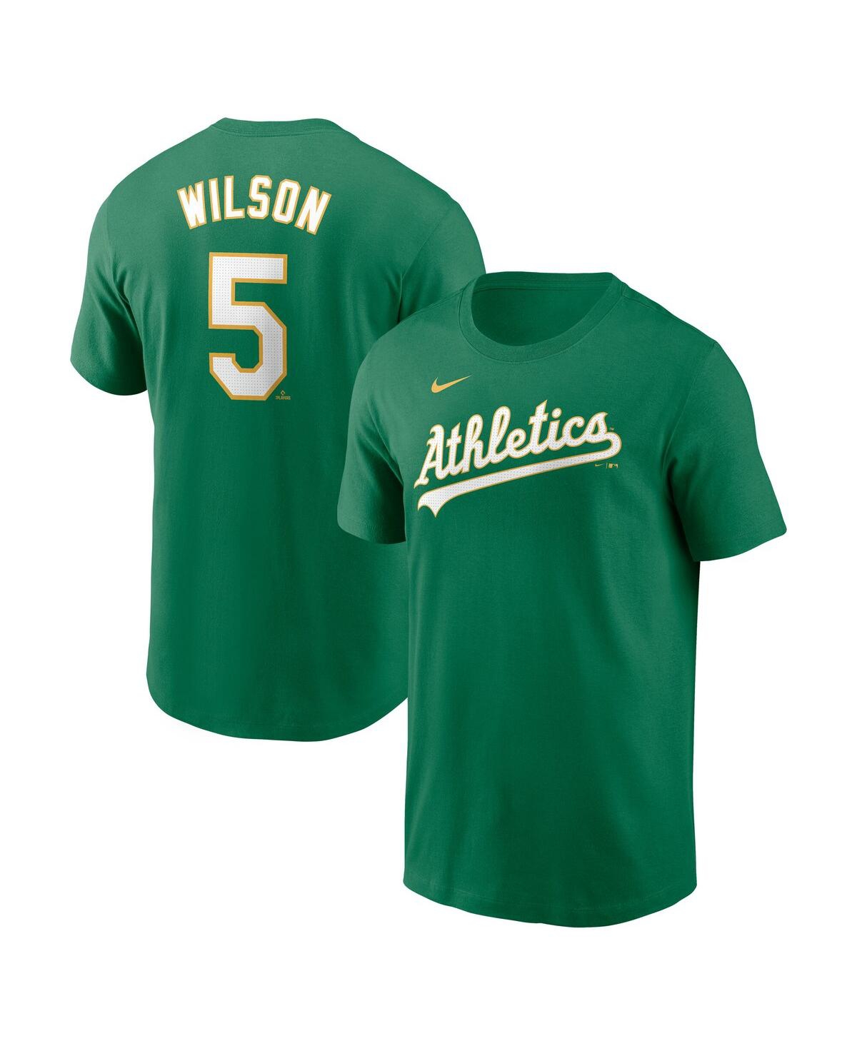 Click here for Nike Mens Jacob Wilson Green Athletics Fuse Name N... prices