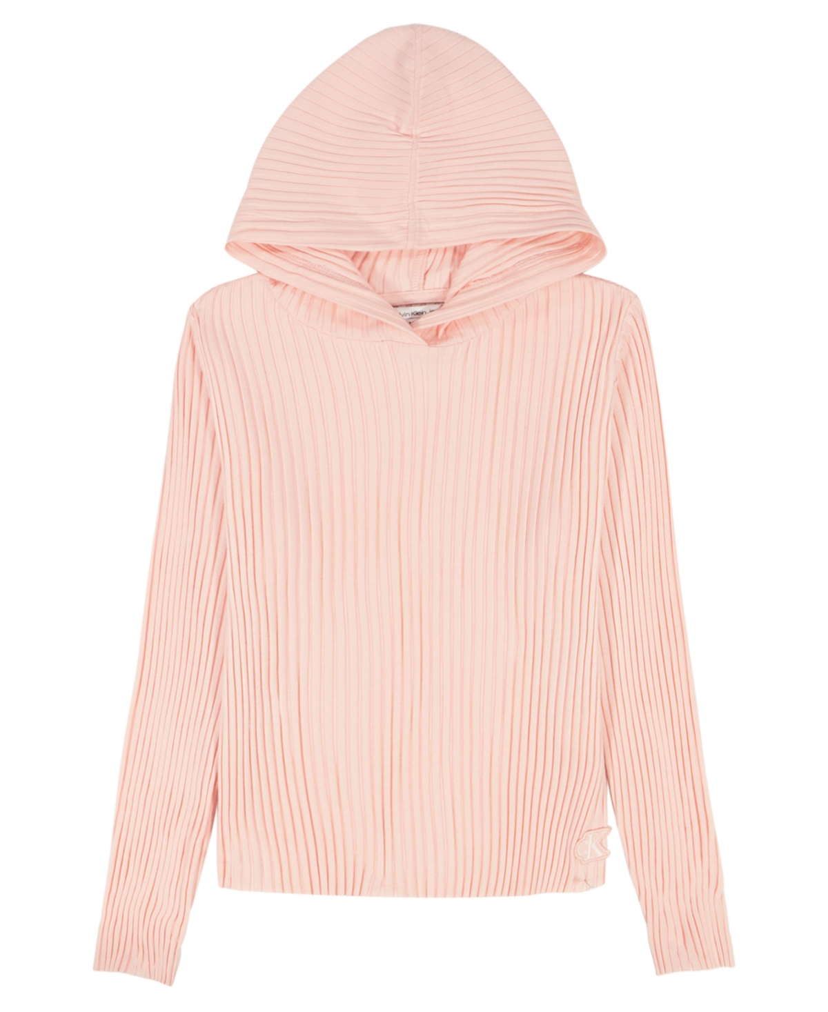 Click here for Calvin Klein Girls 7-16 Chunky Rib Zip Front Hoodi... prices